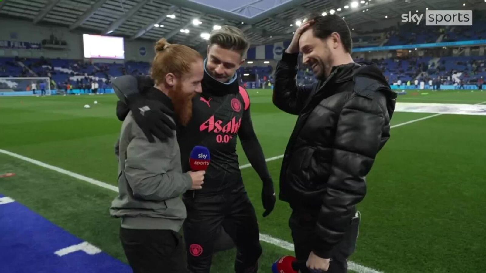 'What a legend, I've been watching your stuff' | Jack Grealish meets ...