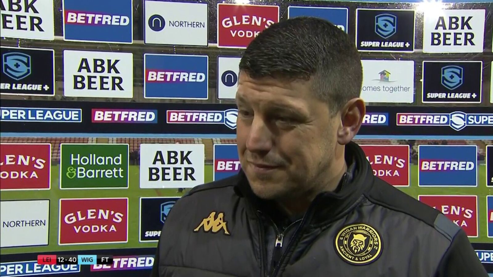 Matt Peet: I was really pleased with the way Wigan Warriors defended ...