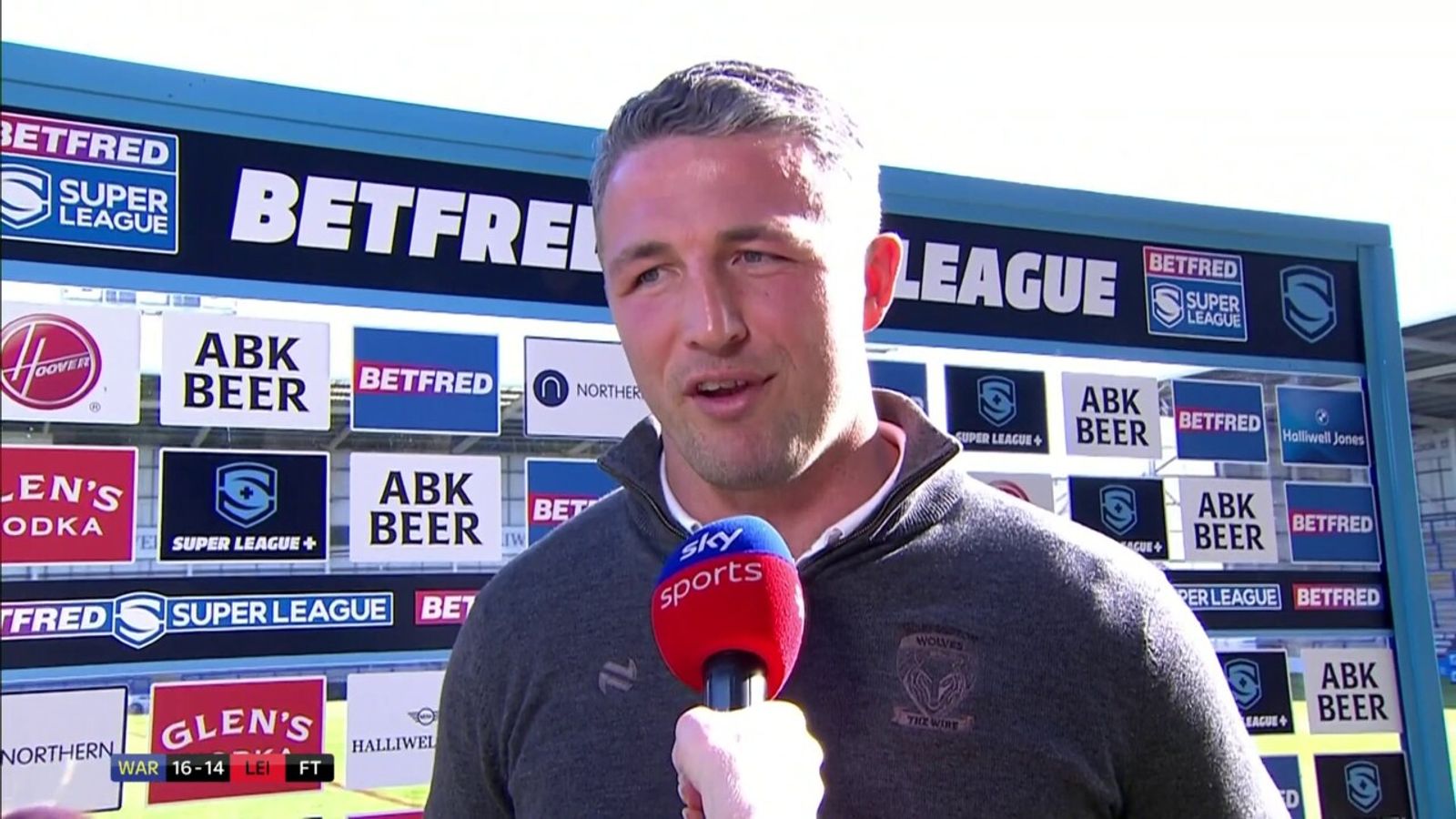 Sam Burgess: We saw the character of our Warrington Wolves side | Rugby League News | Sky Sports