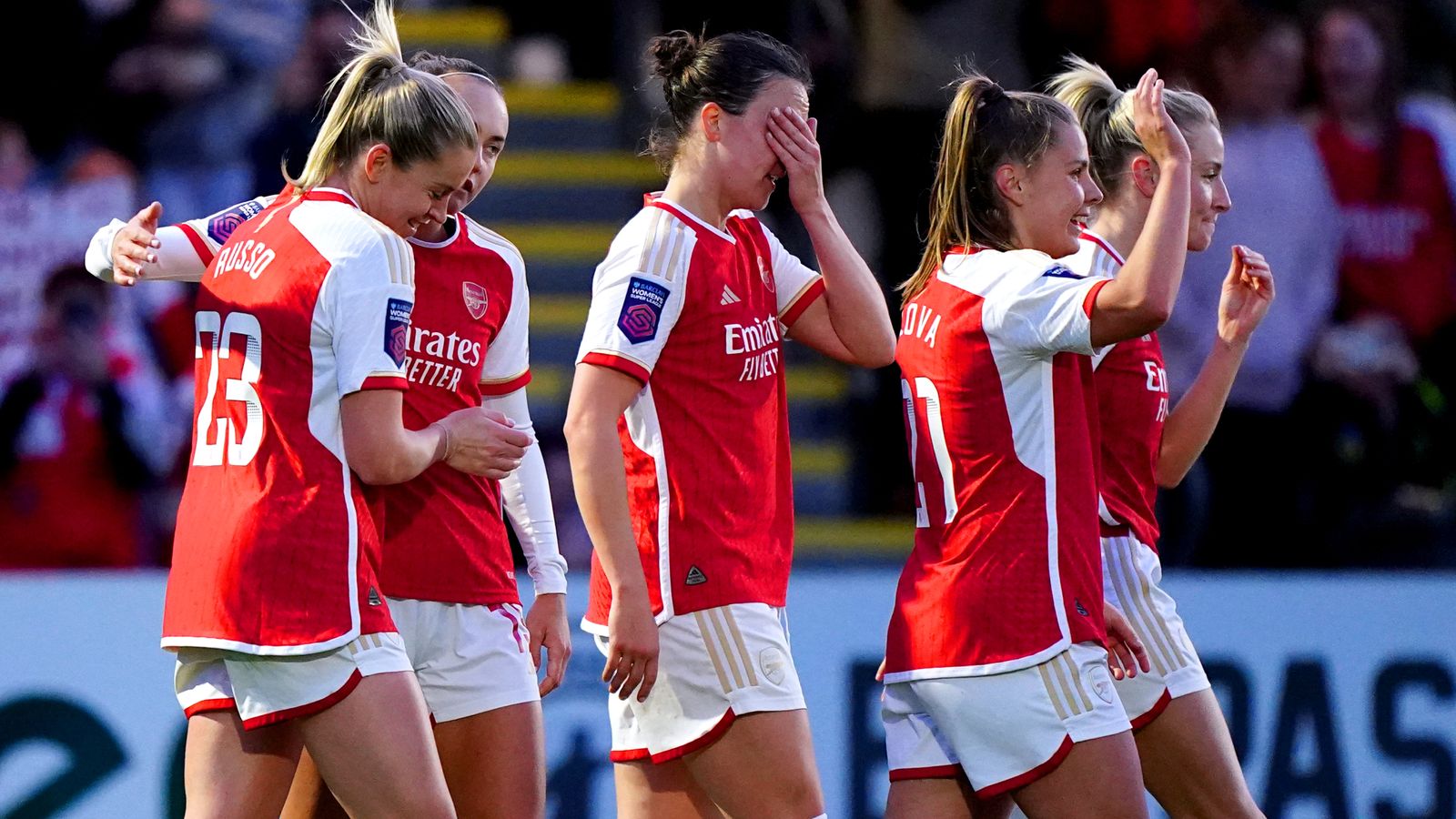 Arsenal Women 5 - 0 Bristol City Women - Match Report & Highlights