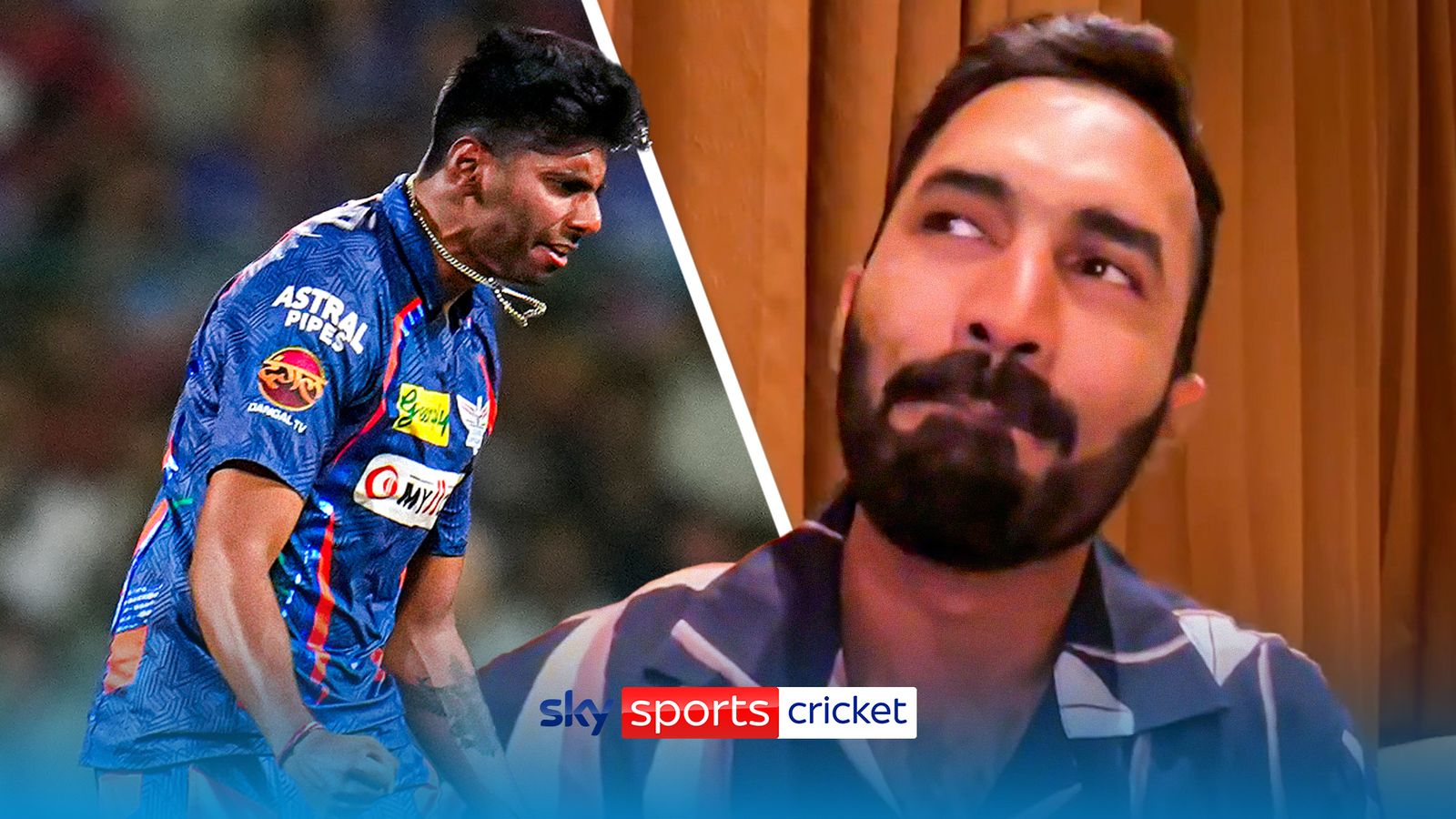 Dinesh Karthik: Mayank Yadav is the quickest bowler I've faced this year | Cricket News | Sky Sports