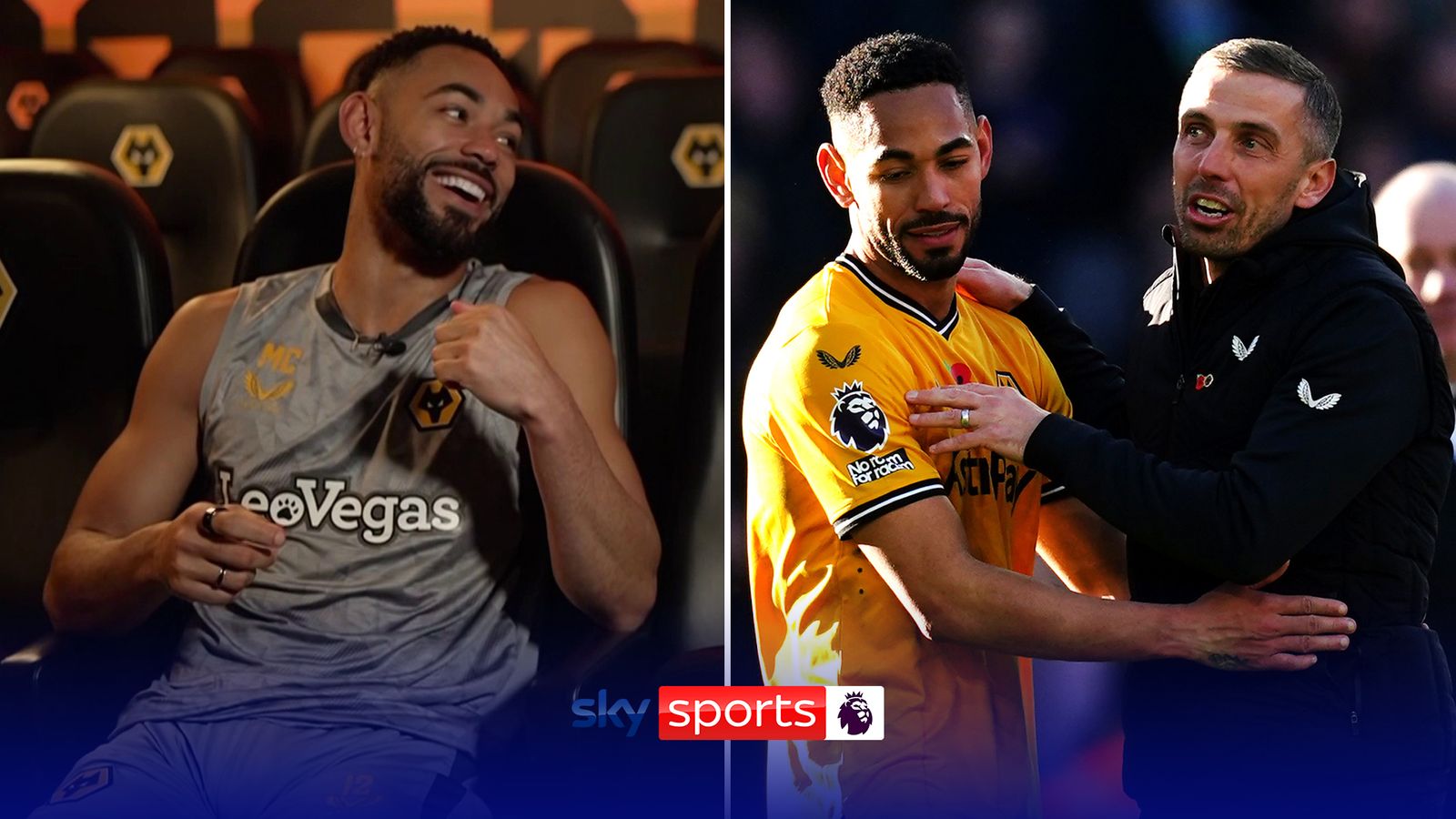 Wolves' Matheus Cunha explains 'best relationship' with head coach Gary ...