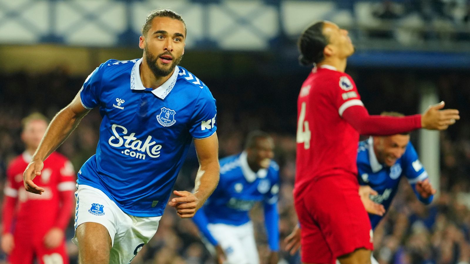 Everton 2-0 Liverpool: Jarrad Branthwaite and Dominic Calvert-Lewin ...