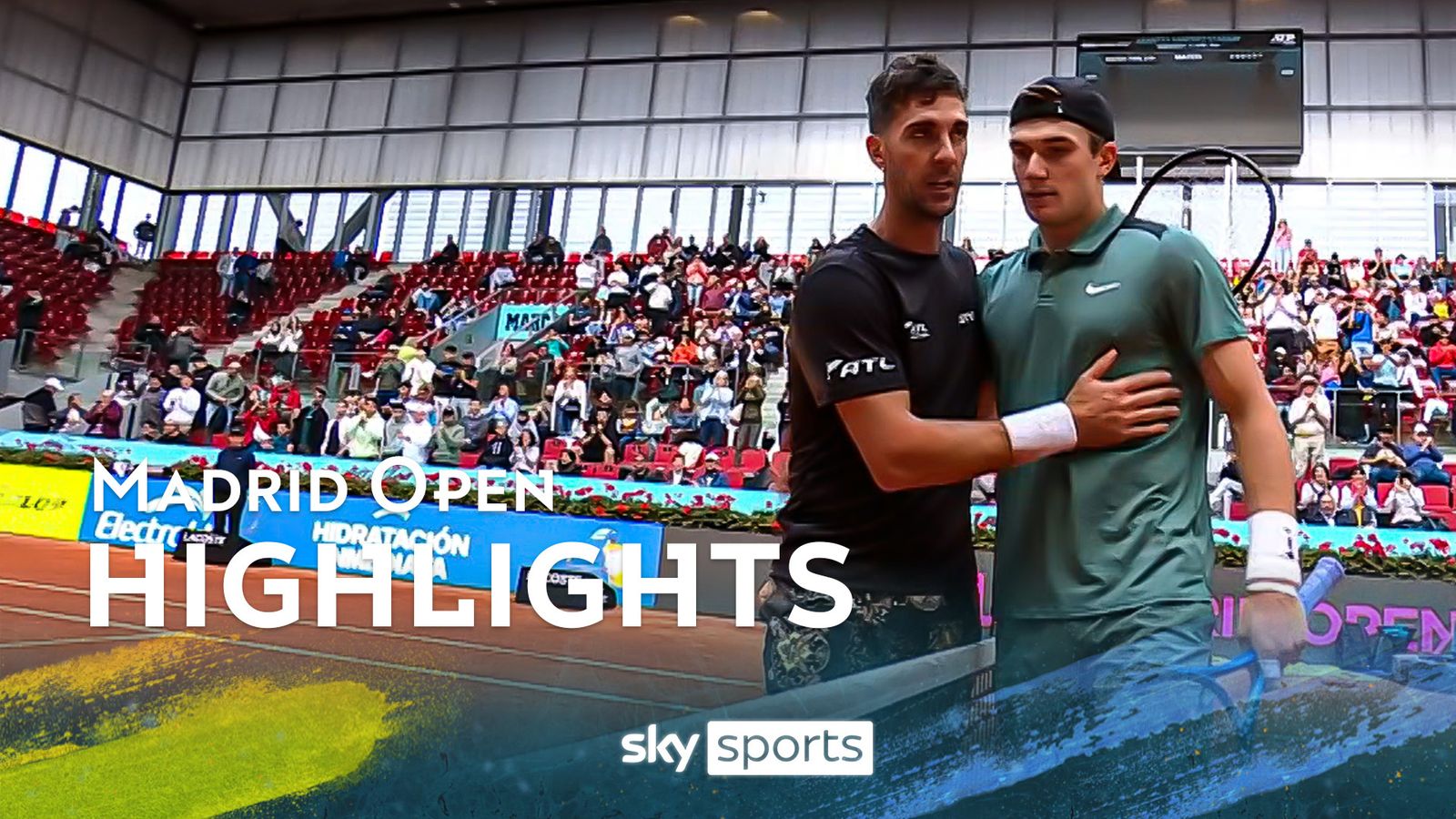 Thanasi Kokkinakis vs Jack Draper | Madrid Open highlights | Tennis ...