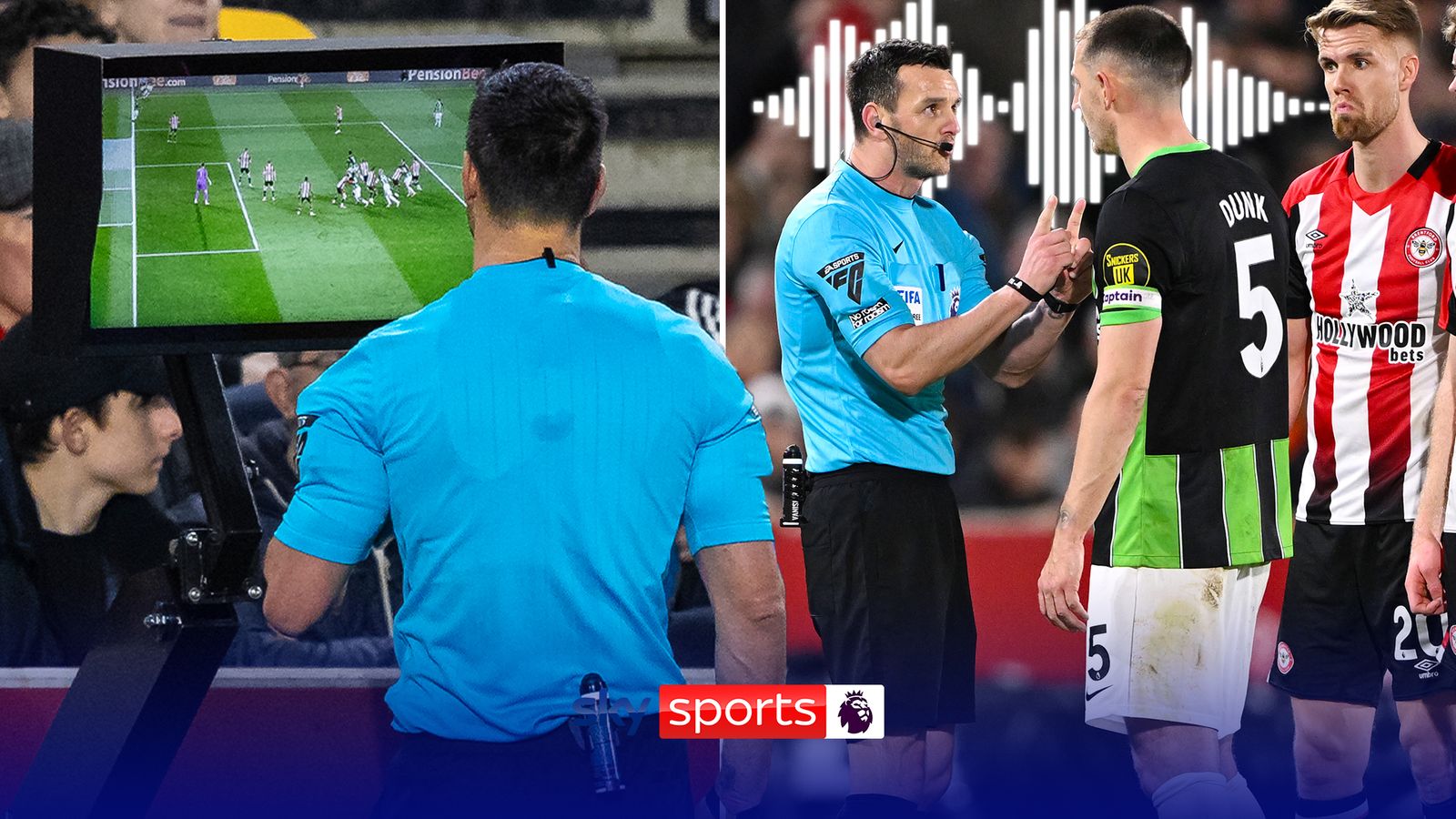 Match Officials Mic'd Up: The unusual situation which denied Lewis Dunk penalty against ...