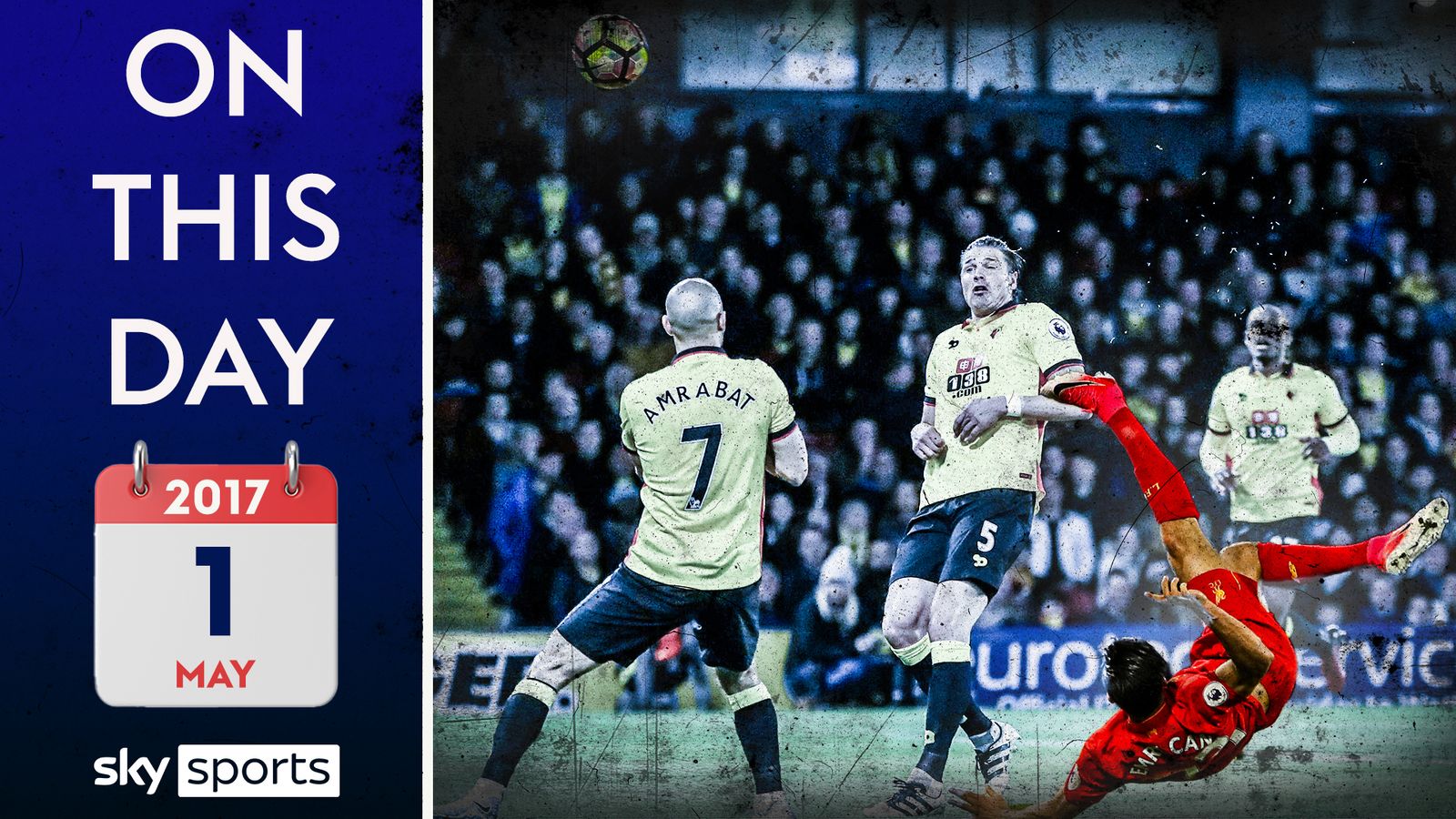 On This Day: Emre Can scores overhead kick wondergoal as Liverpool beat ...