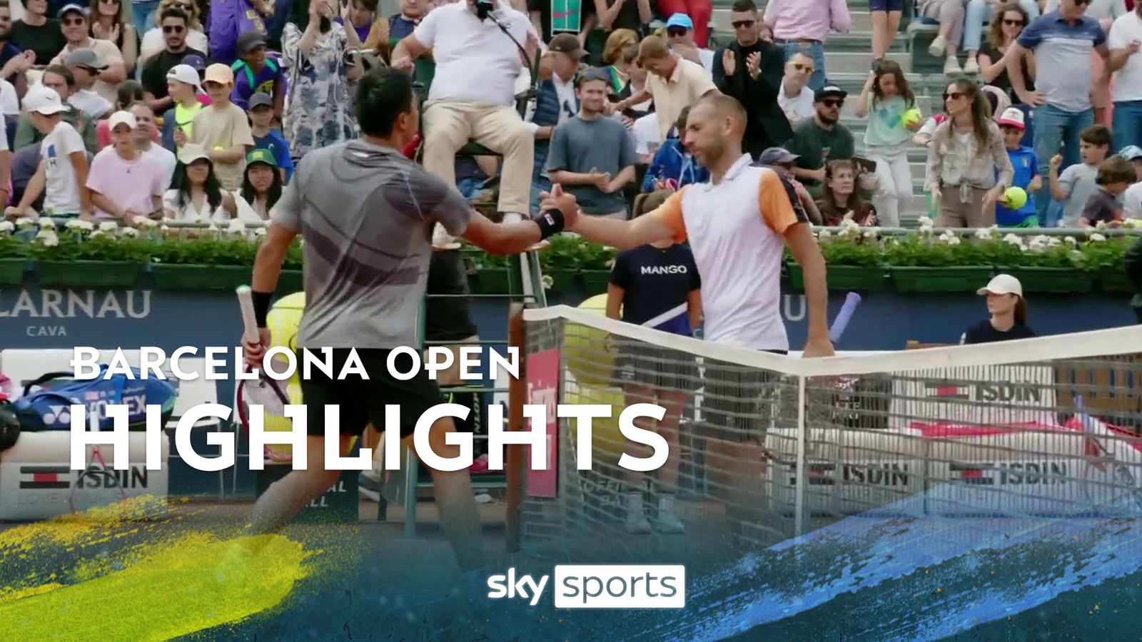 Dan Evans vs Brandon Nakashima | Barcelona Open highlights | Tennis ...