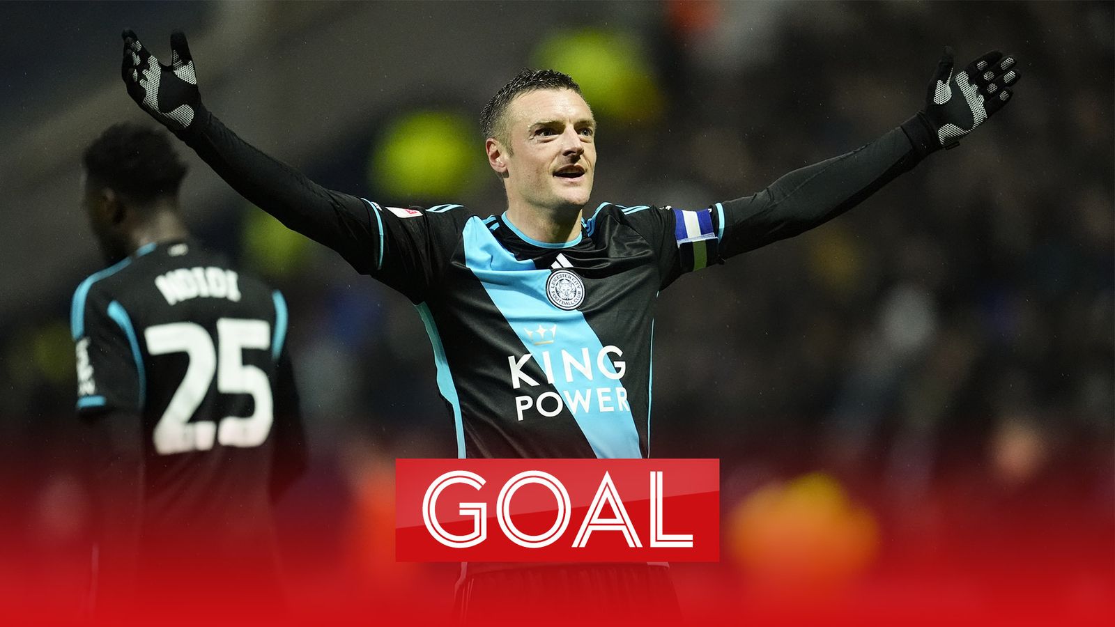 Leicester City close in on title win after Jamie Vardy opener ...