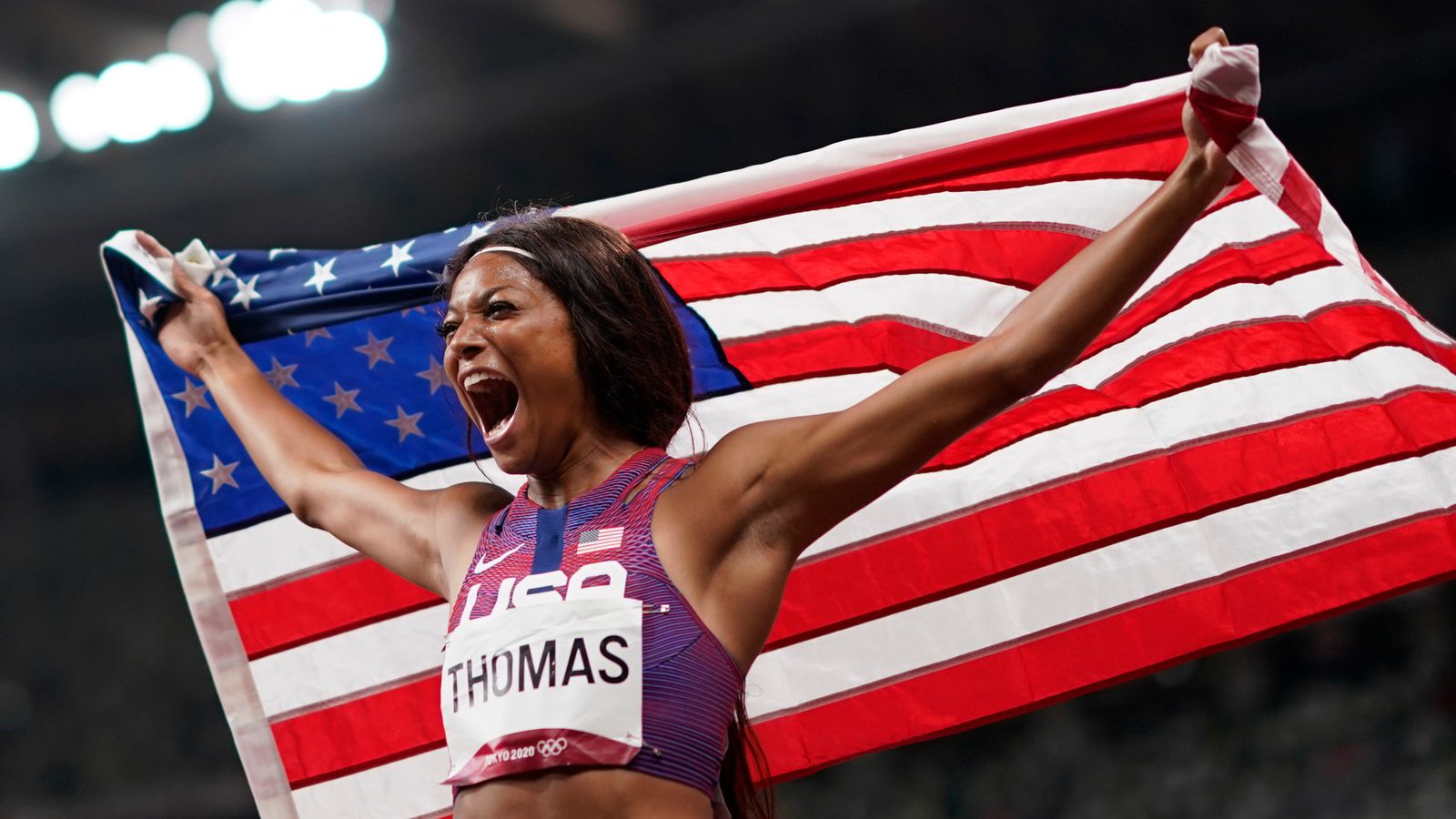 Gabby Thomas: Olympic 200m sprinter says world record could go in Paris ...