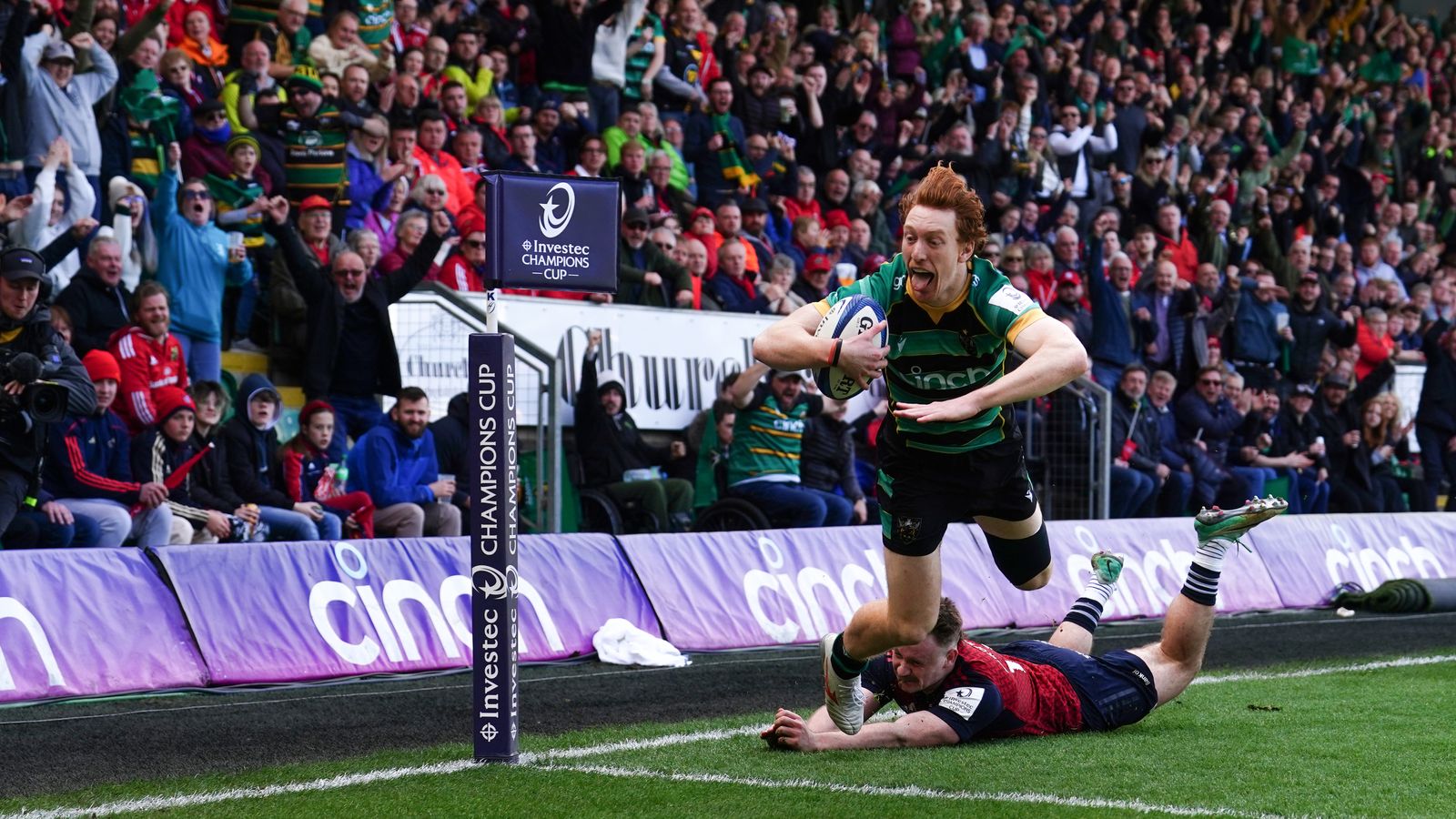 Champions Cup: Northampton storm past Munster to reach quarter-finals ...