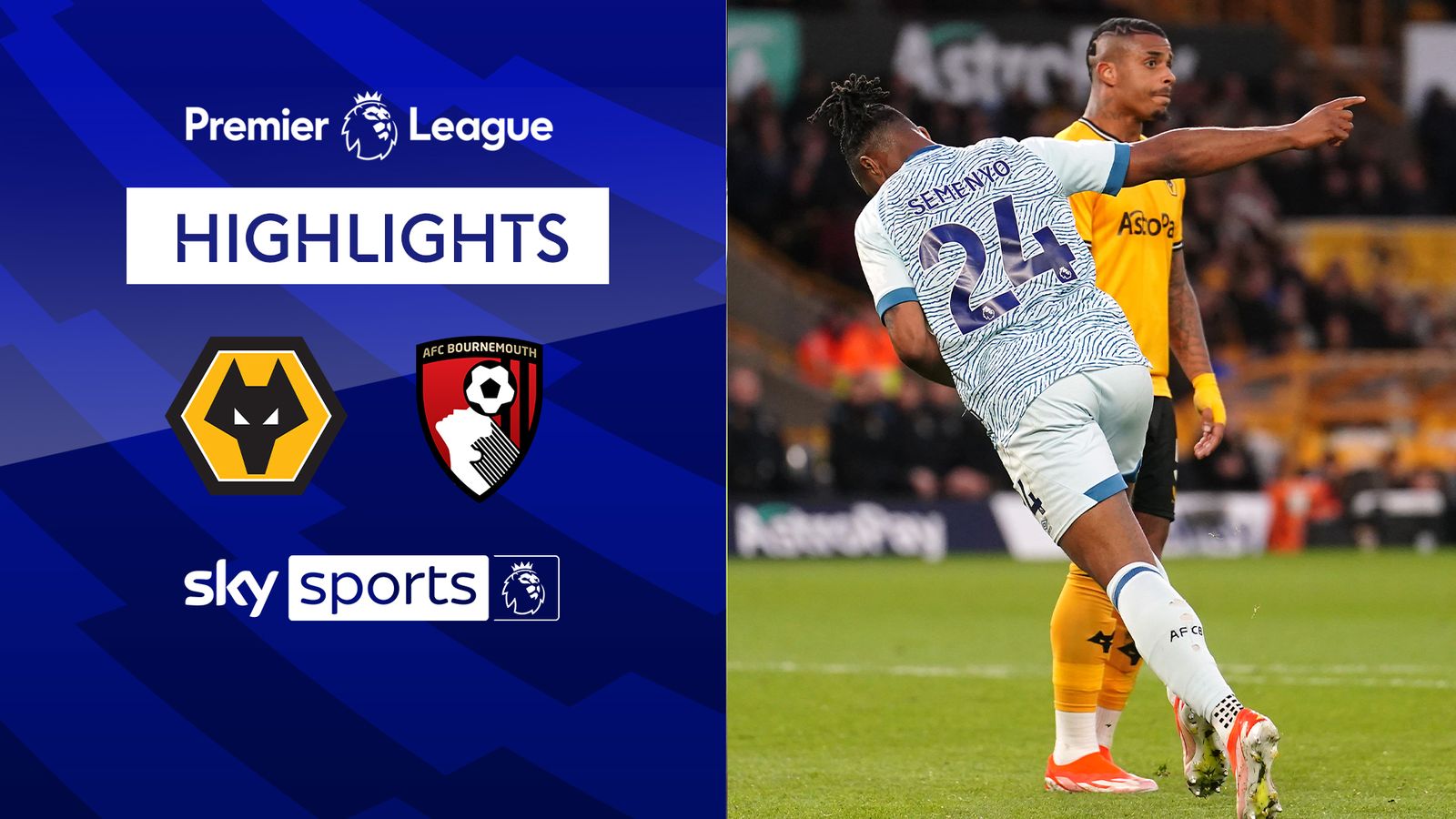 Wolves 0-1 Bournemouth | Premier League highlights | Football News | Sky Sports