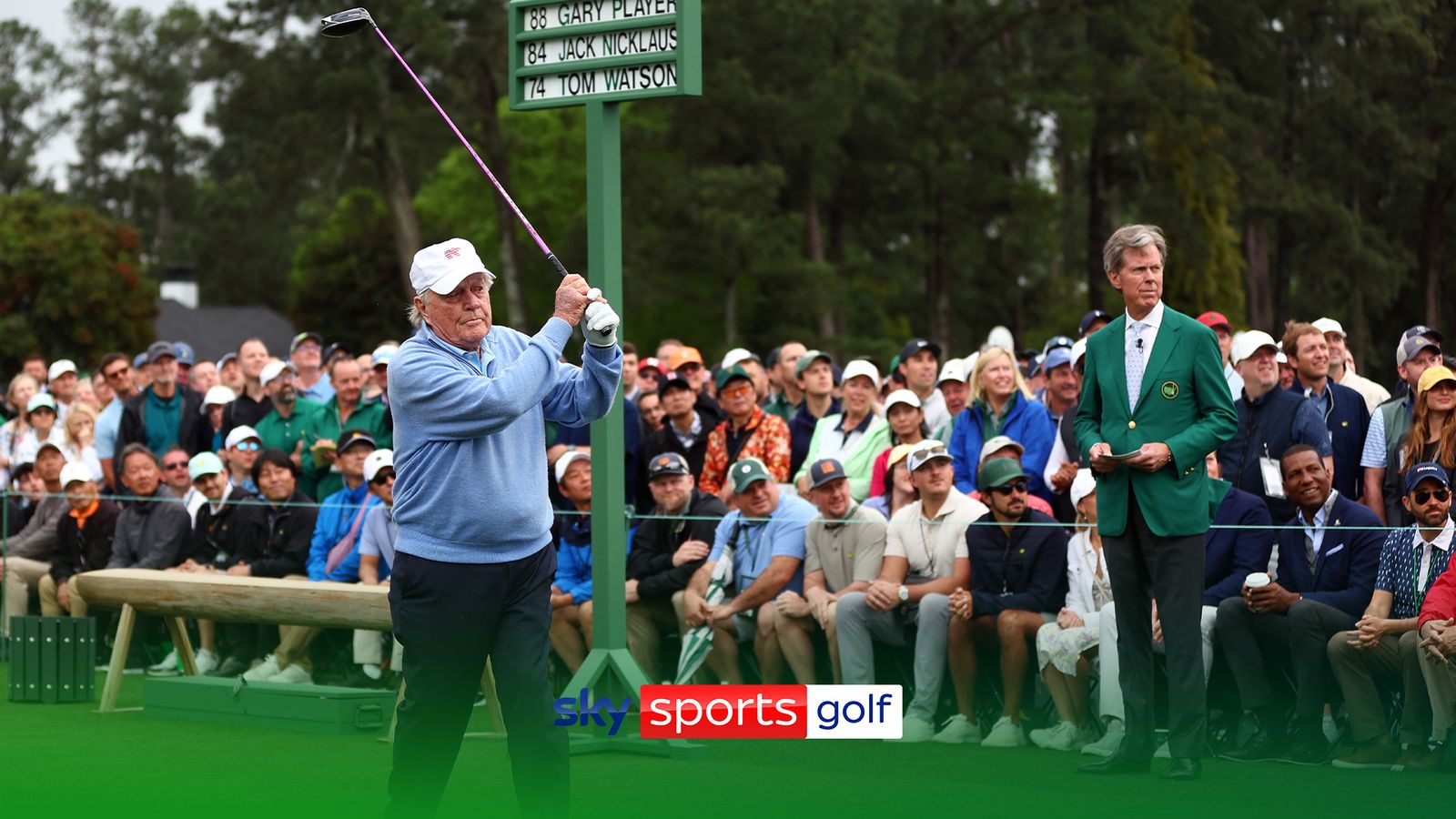 Golfing greats get The Masters underway with honorary tee shots! | Golf ...