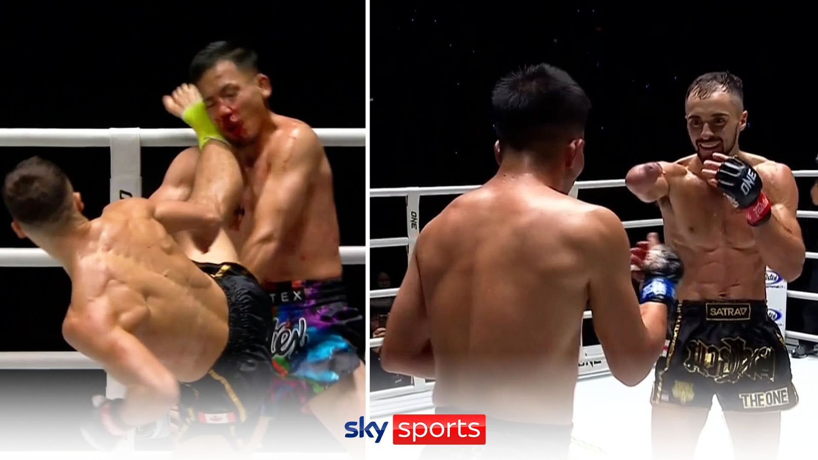 Jake Peacock: Watch Superbon vs Grigorian rematch after one-handed fighter wins ONE Championship ...