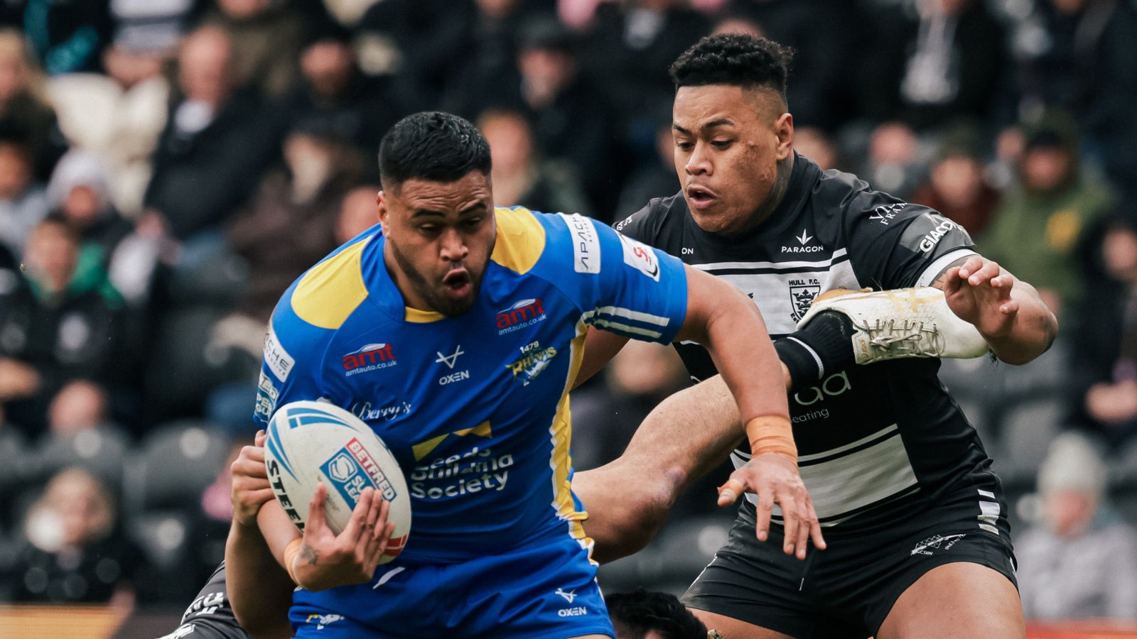 Leeds 18-12 Hull FC: Riley Lumb scores two tries on debut as visitors ...
