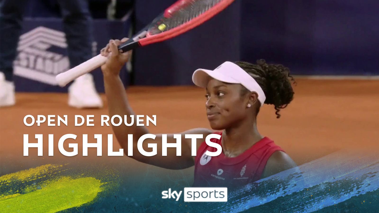 Sloane Stephens vs Caroline Garcia | Open de Rouen highlights | Tennis ...