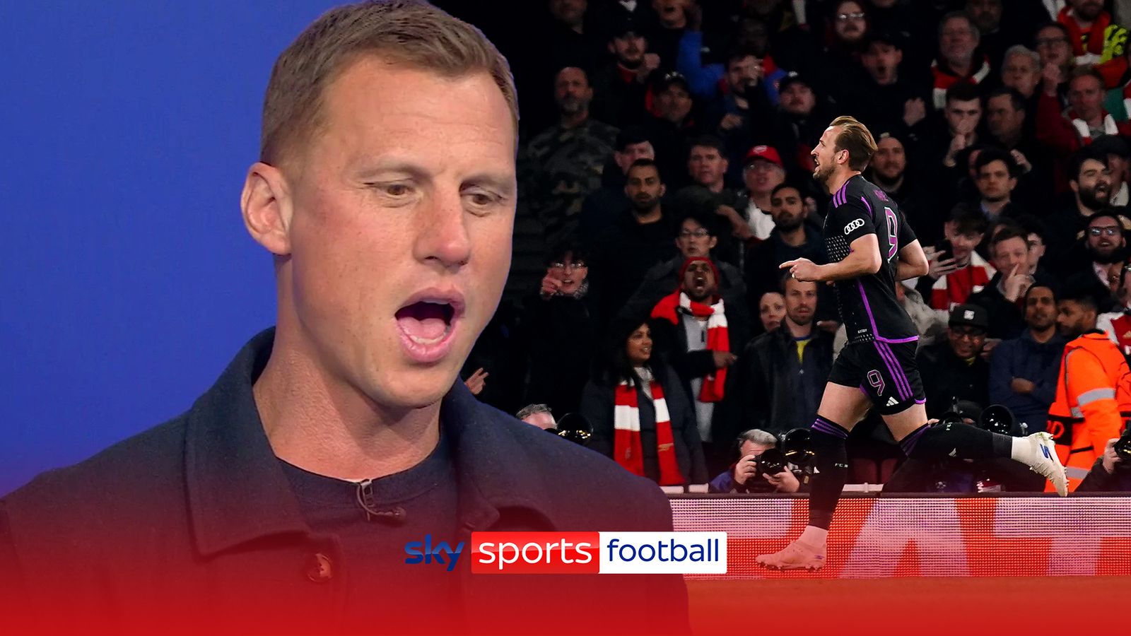Arsenal vs Bayern | Steve Sidwell in awe as Harry Kane fires in ...