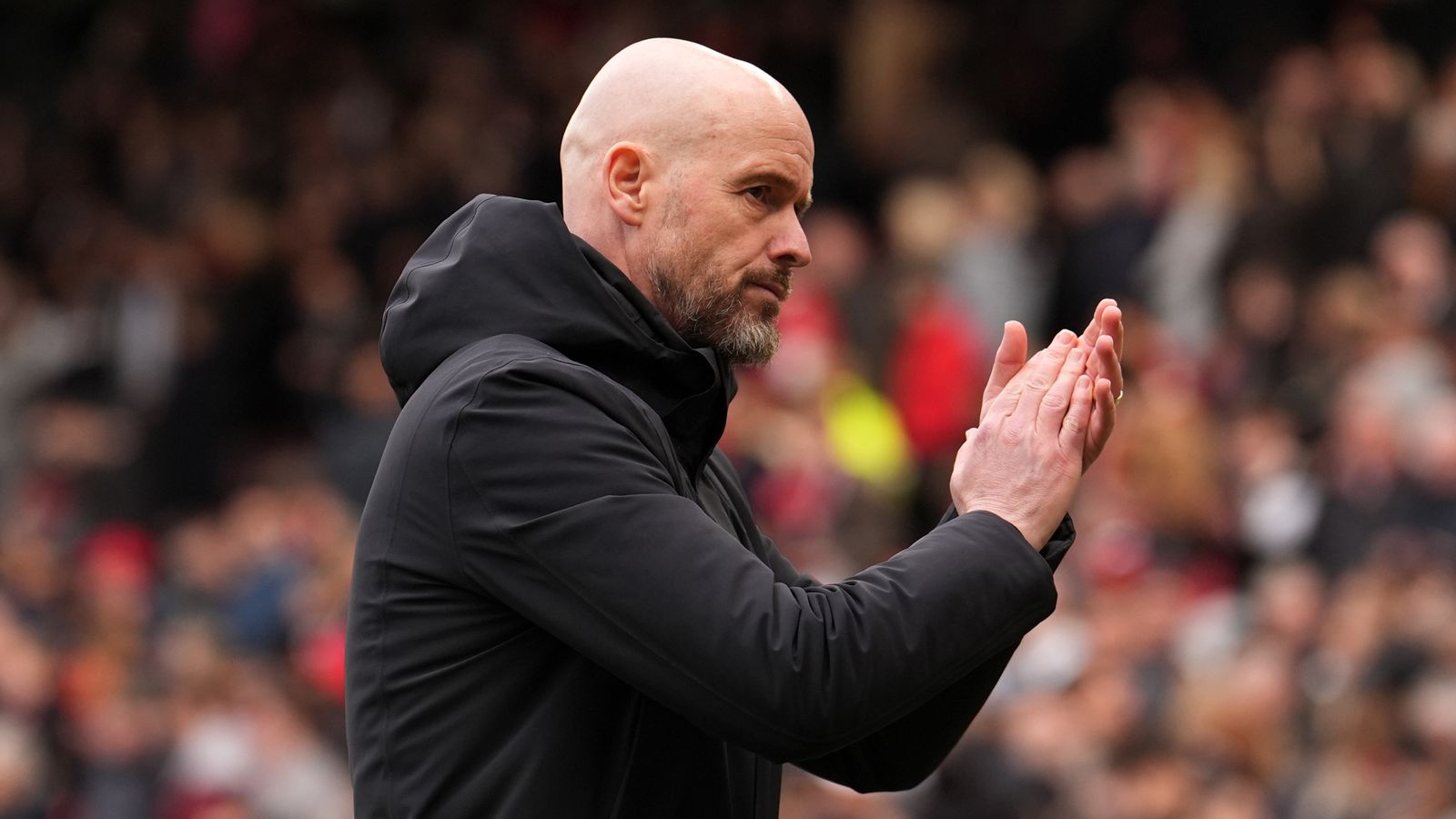 Man Utd manager Erik ten Hag defends his side's style after Burnley ...