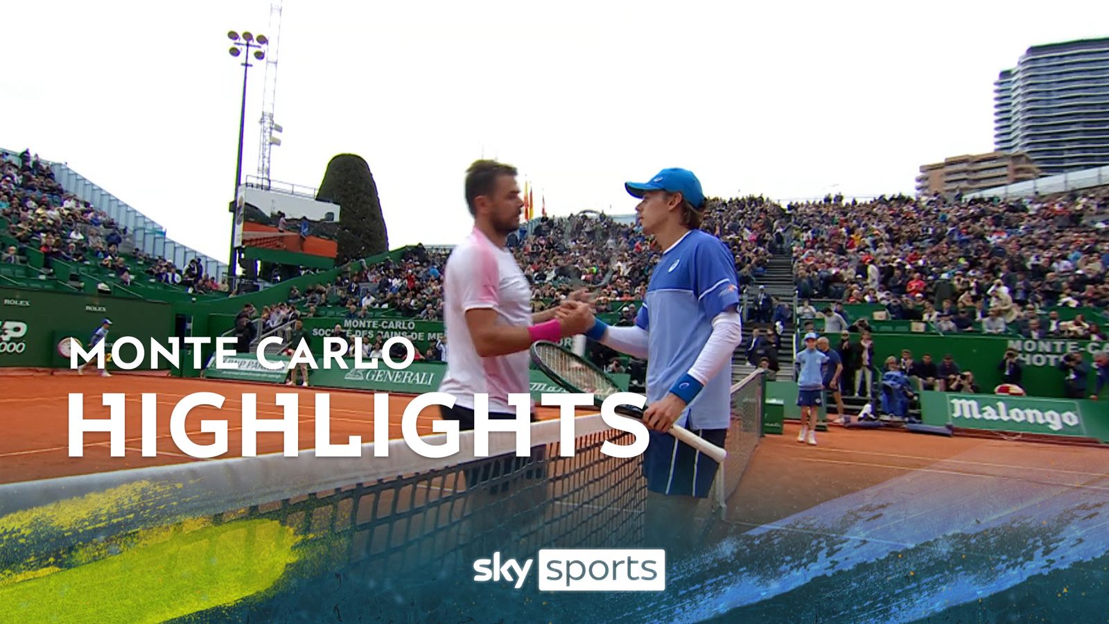 Alex de Minaur vs Stan Wawrinka | Monte Carlo Masters highlights ...