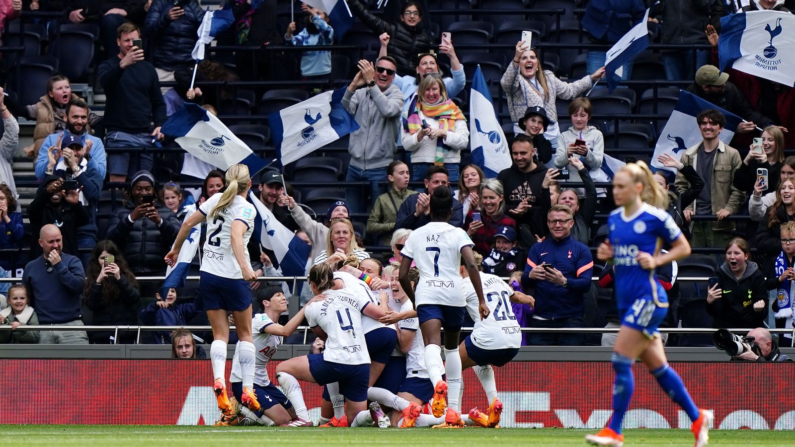 Tottenham Women 2-1 Leicester Women (AET): Martha Thomas sends Spurs ...