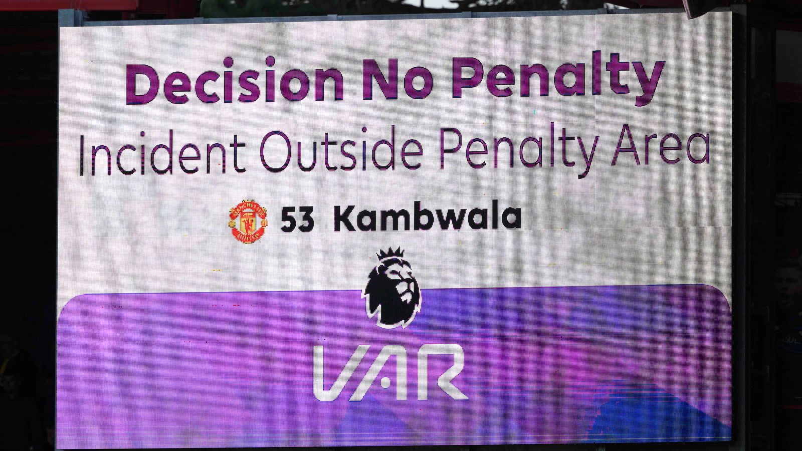 Ref Watch: Penalty calls in Man Utd's draw at Bournemouth analysed ...
