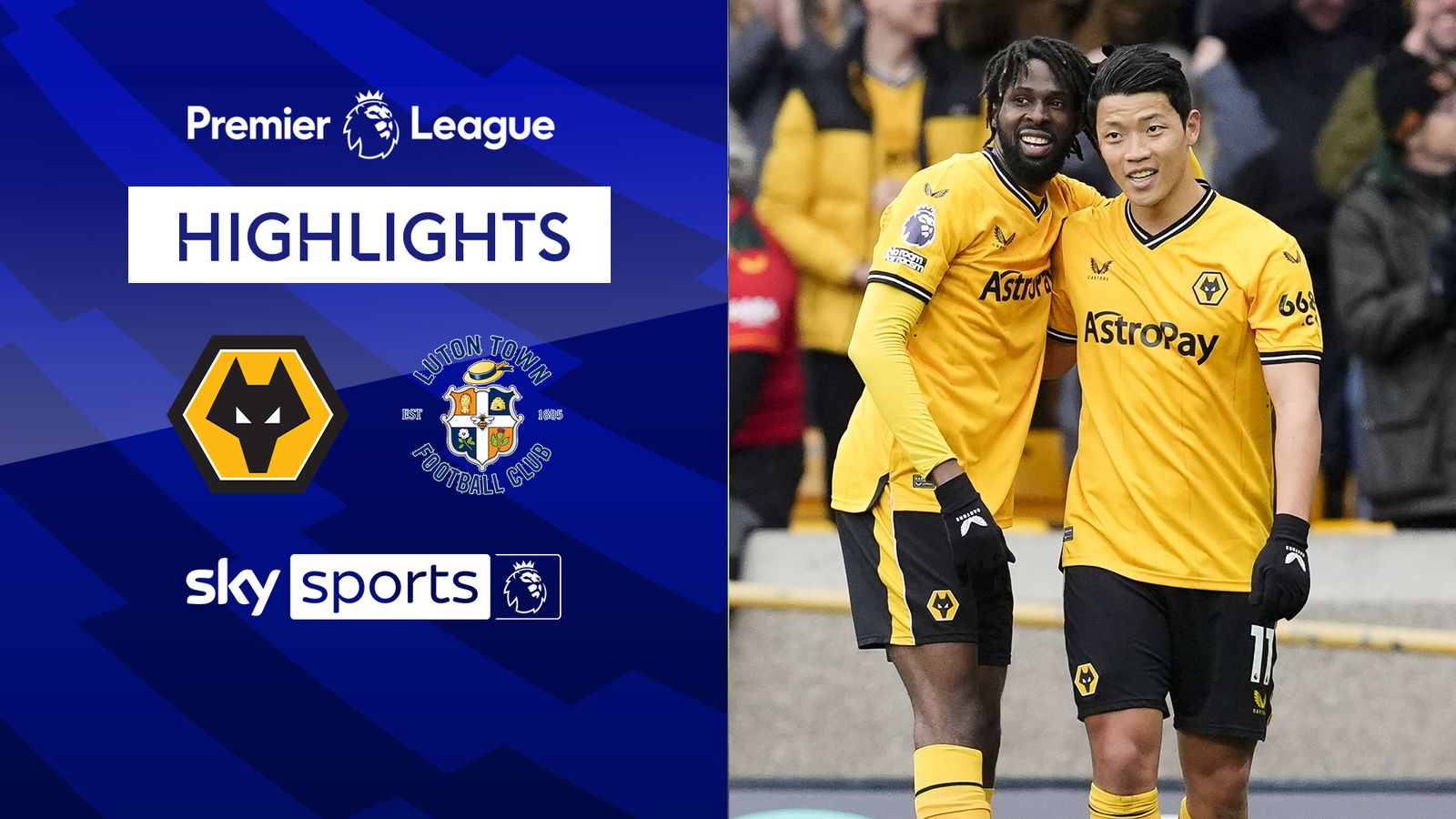 Wolves 2-1 Luton | Premier League highlights | Football News | Sky Sports