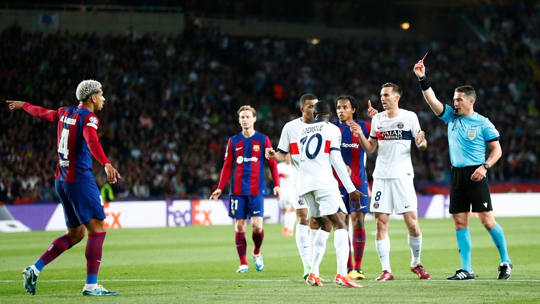 Barcelona 1 - 4 PSG - Match Report & Highlights