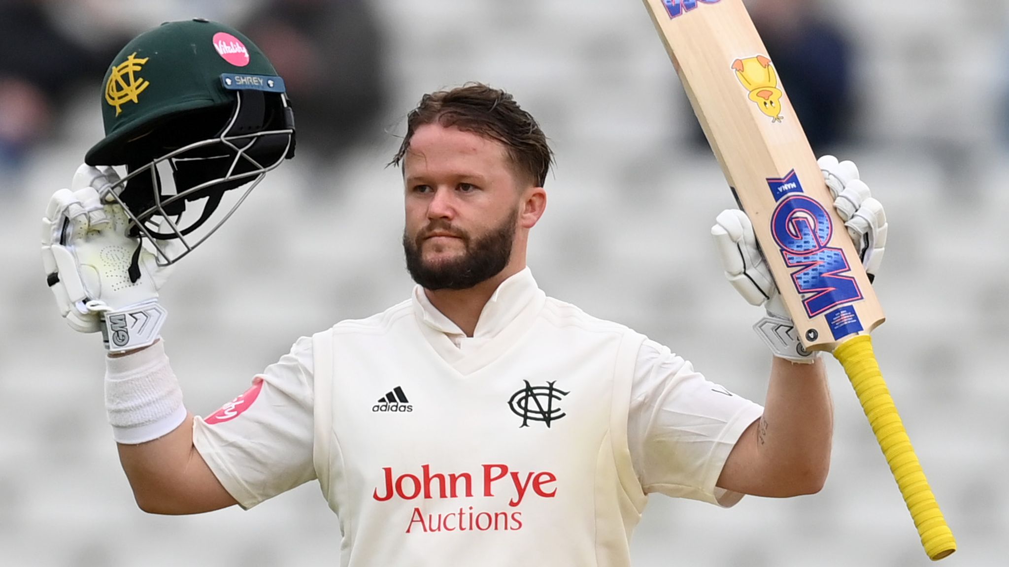 County Championship: Ben Duckett hits unbeaten 197 for Nottinghamshire ...