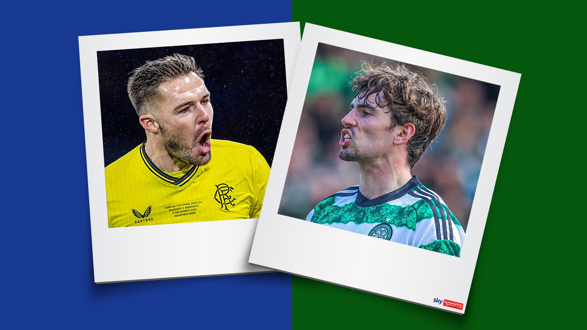 Jack Butland vs Matt O'Riley: Rangers and Celtic's prized assets ...
