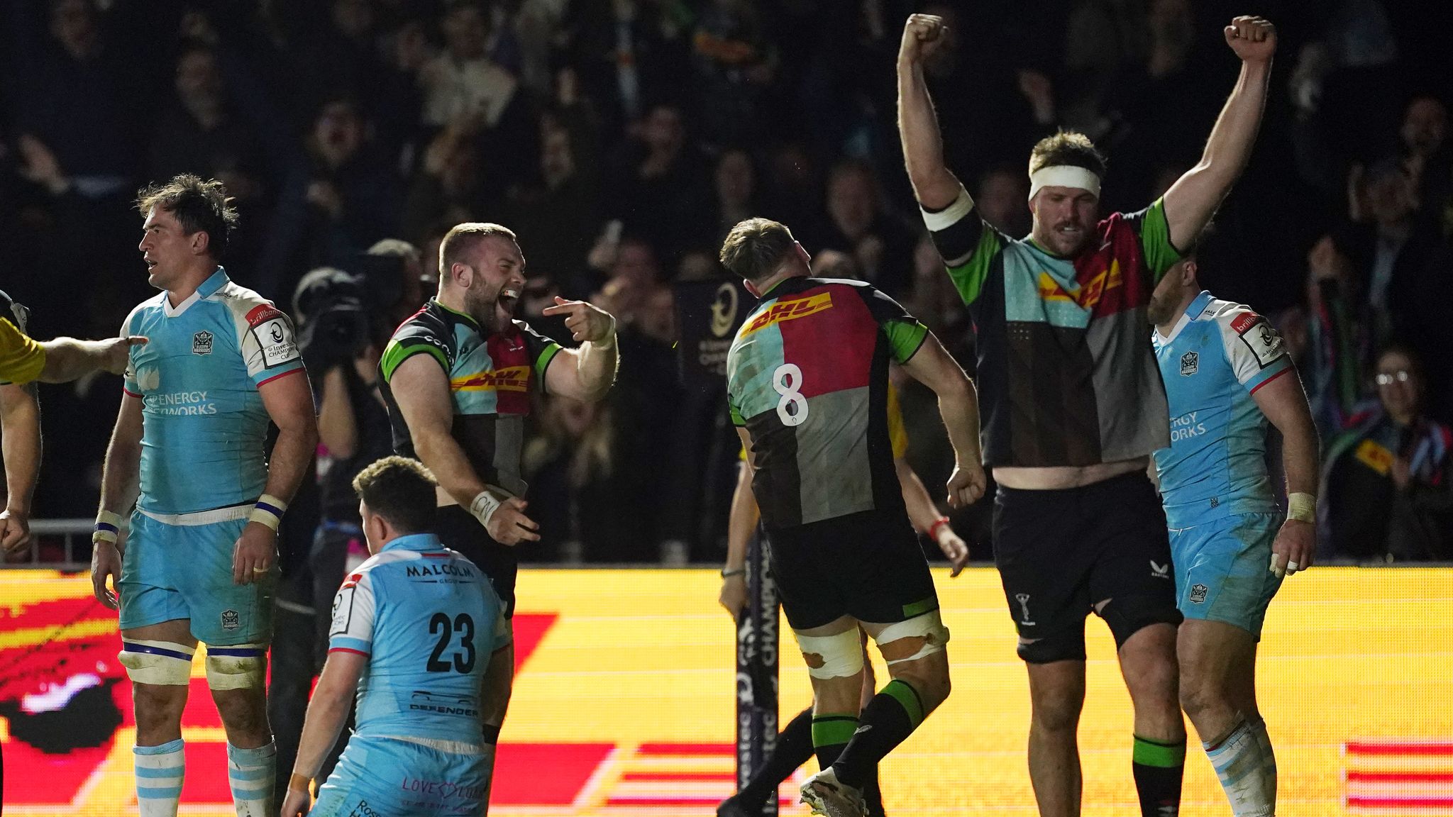 Champions Cup: Marcus Smith stars as Harlequins beat Glasgow Warriors ...