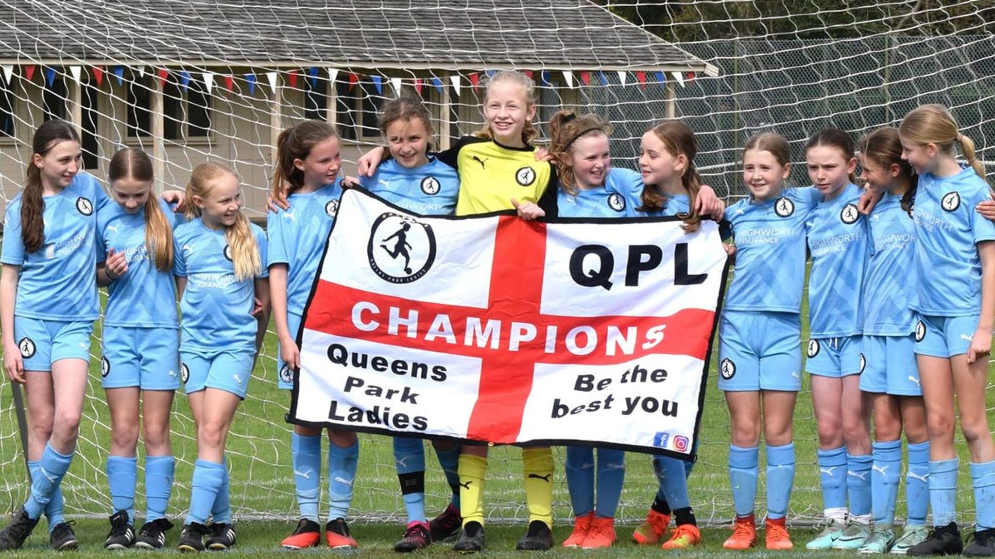 'Invincible' all-girl football team goes whole season unbeaten - in ...