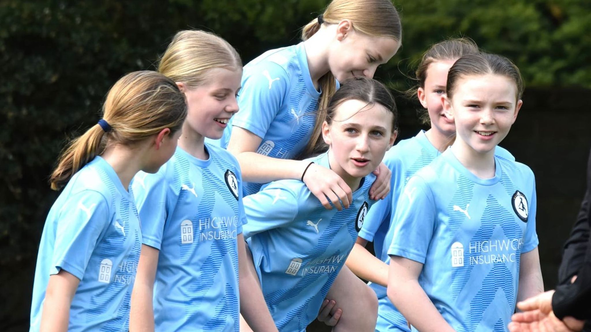 'Invincible' all-girl football team goes whole season unbeaten - in ...