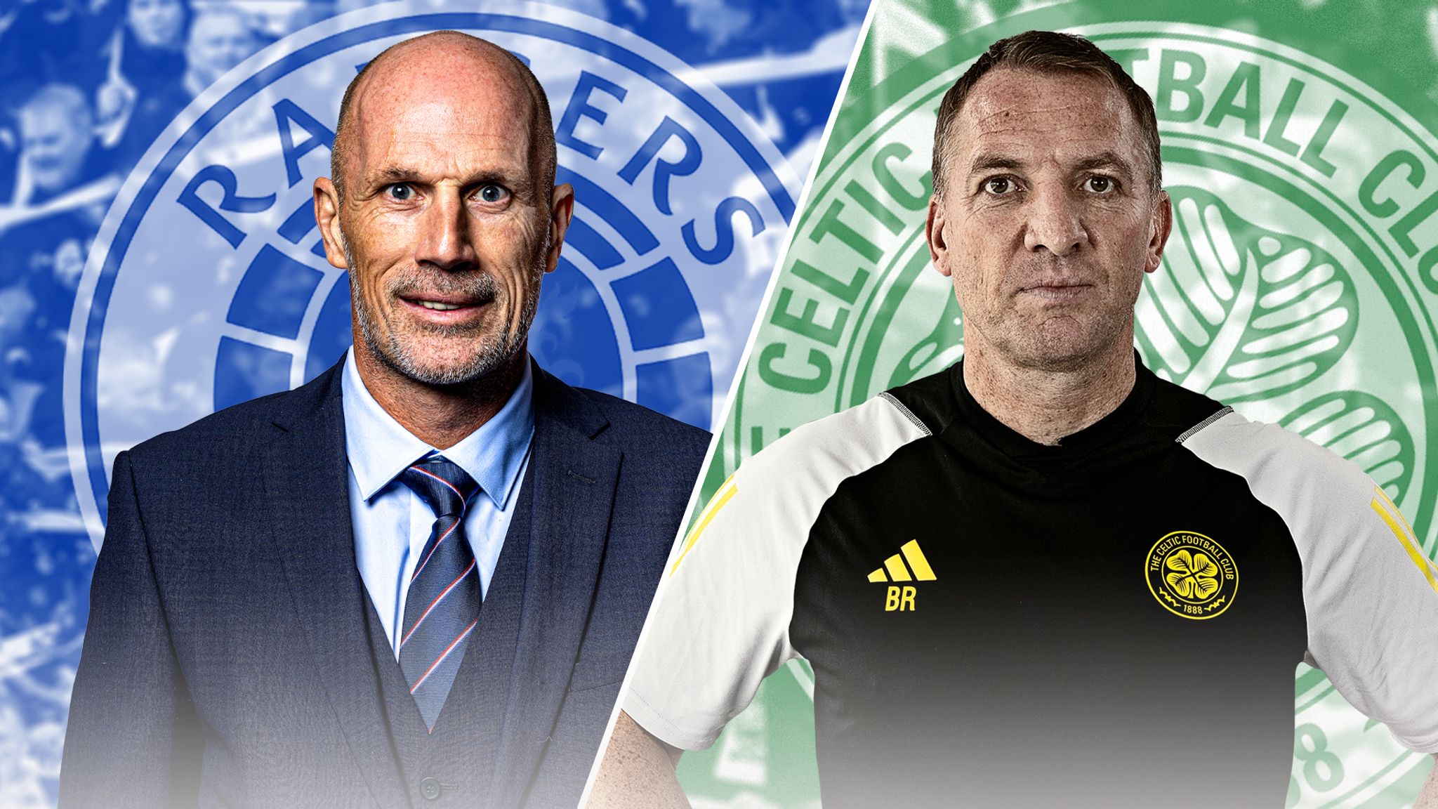 Rangers vs Celtic: Philippe Clement and Brendan Rodgers look ahead to Sunday's Old Firm ...