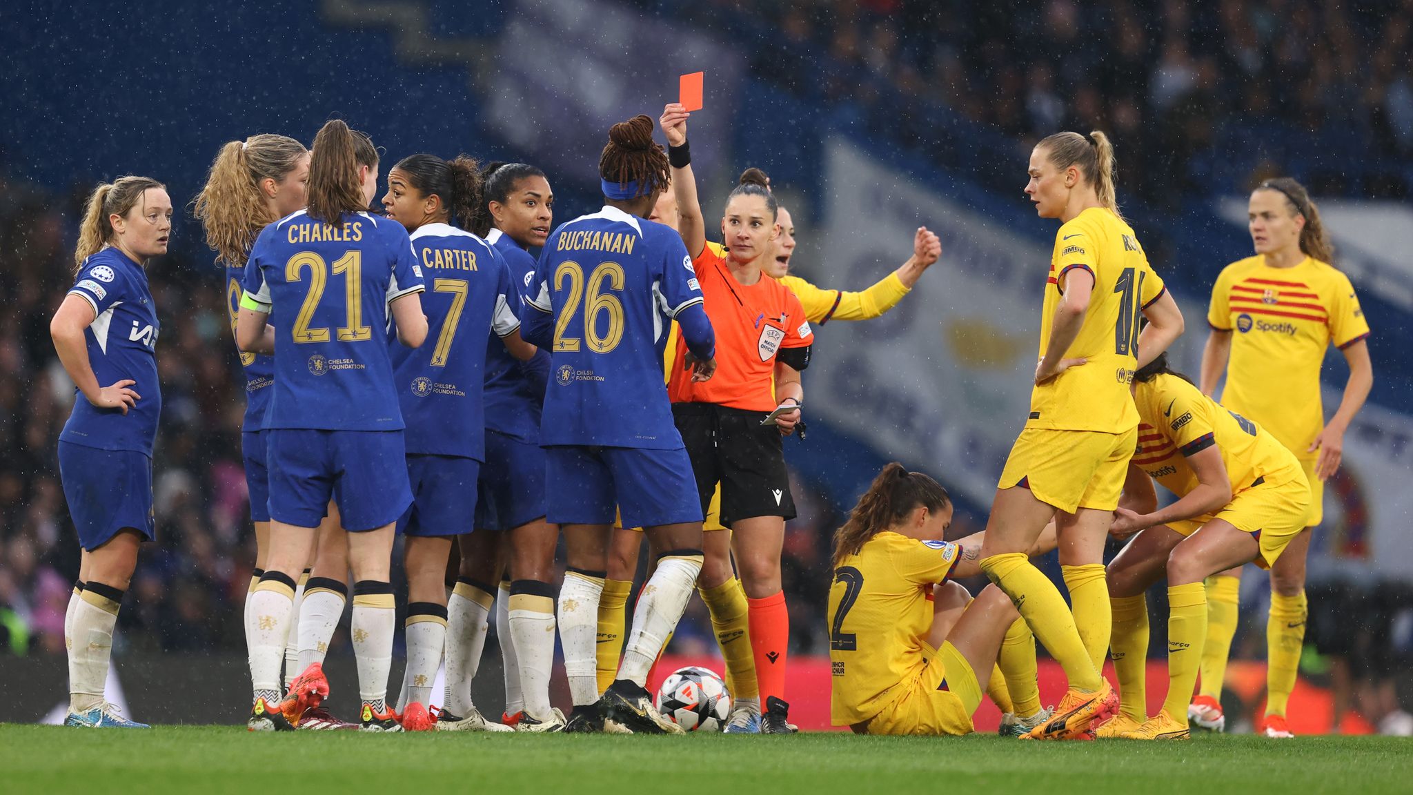 Chelsea Women 0 - 2 Barcelona Women - Match Report & Highlights