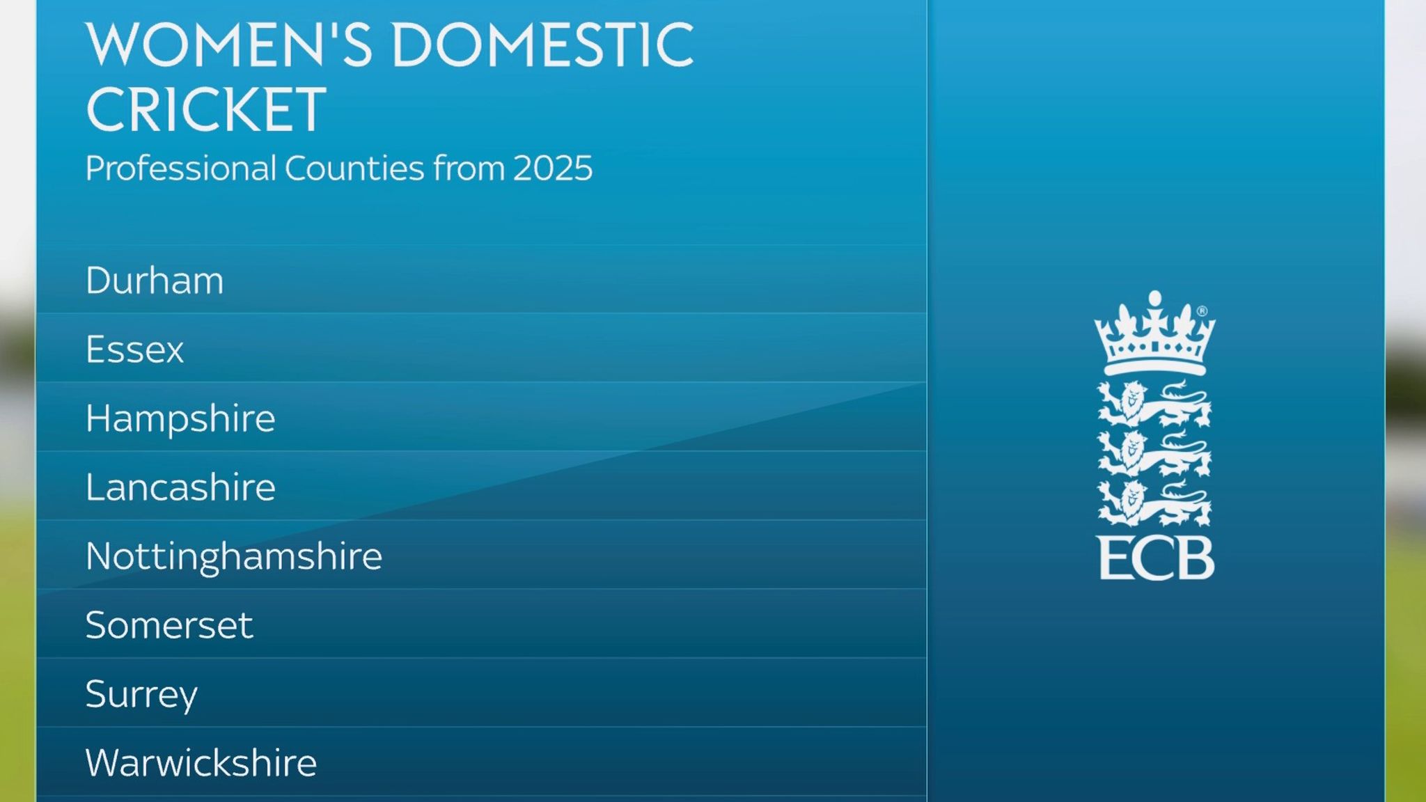 Eight women's professional domestic teams confirmed for 2025 with plans ...