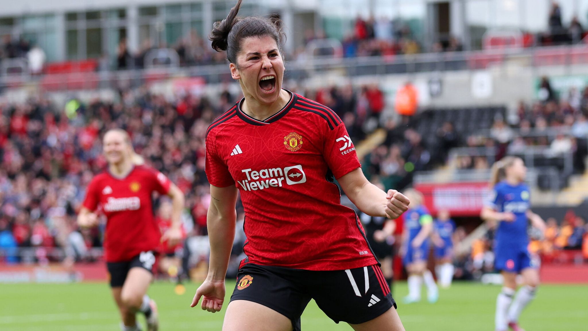 Man Utd Women 2-1 Chelsea Women: Lucia Garcia and Rachel Williams goals seal FA Cup showdown ...