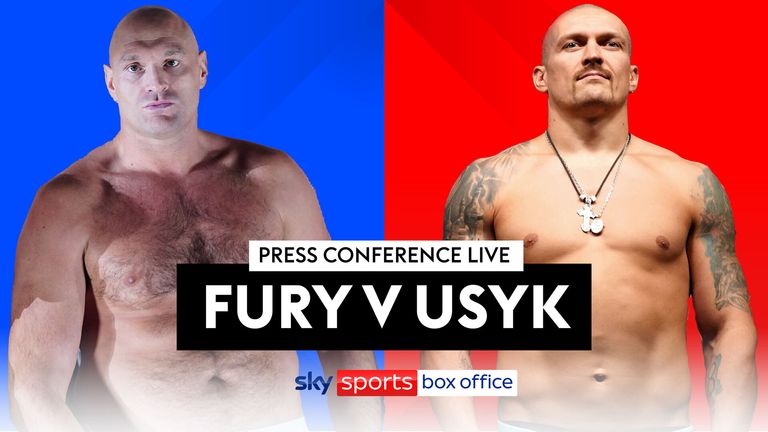 Fury v Usyk Press Conference LIVE! | Boxing News | Sky Sports