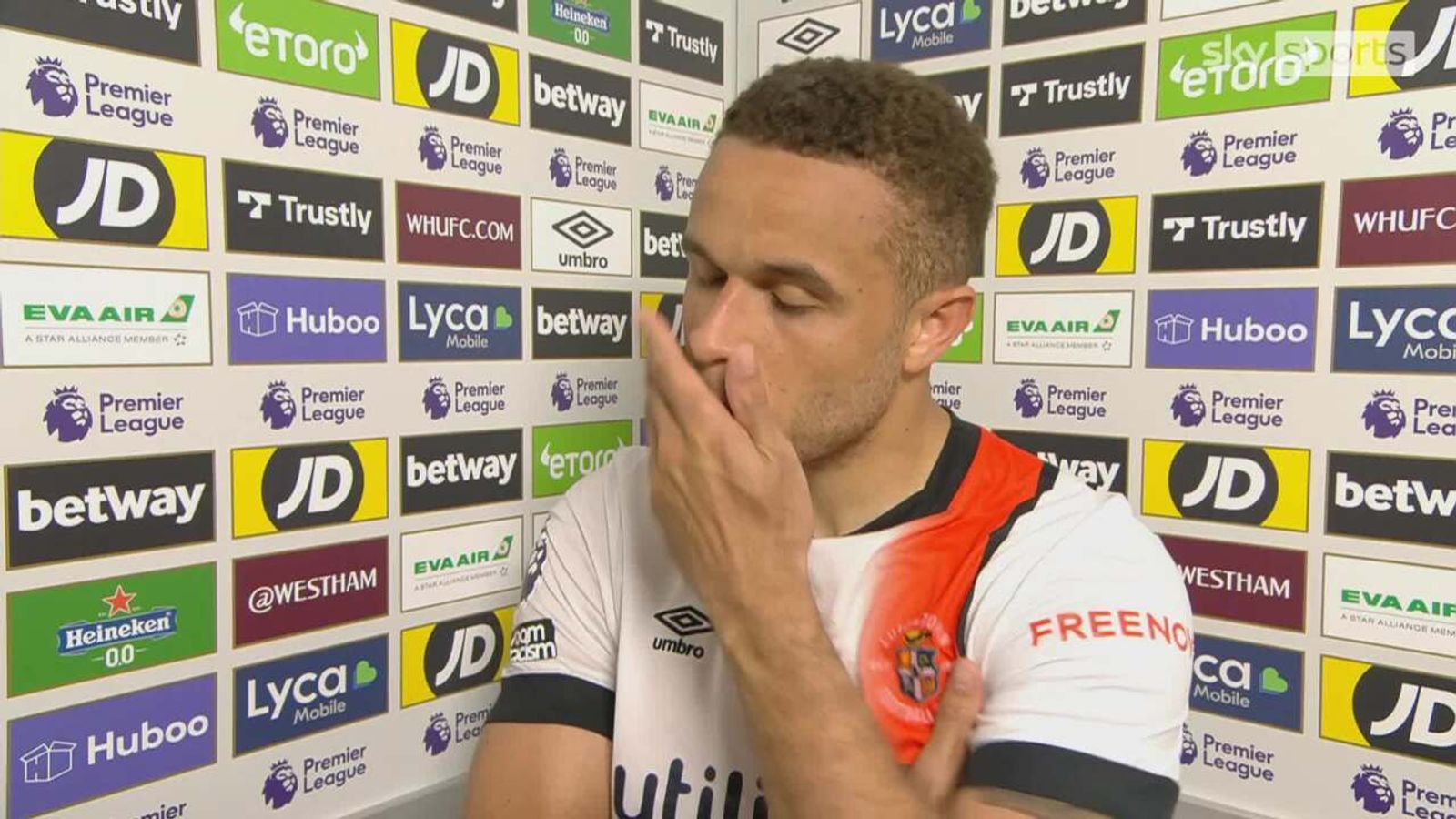 'It's emotional' | Carlton Morris devastated as Luton on verge of ...