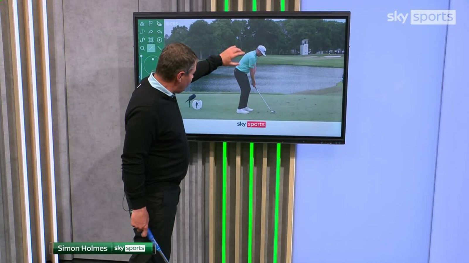 Analysing Taylor Pendrith's superb swing | Audi Performance Zone | Golf ...