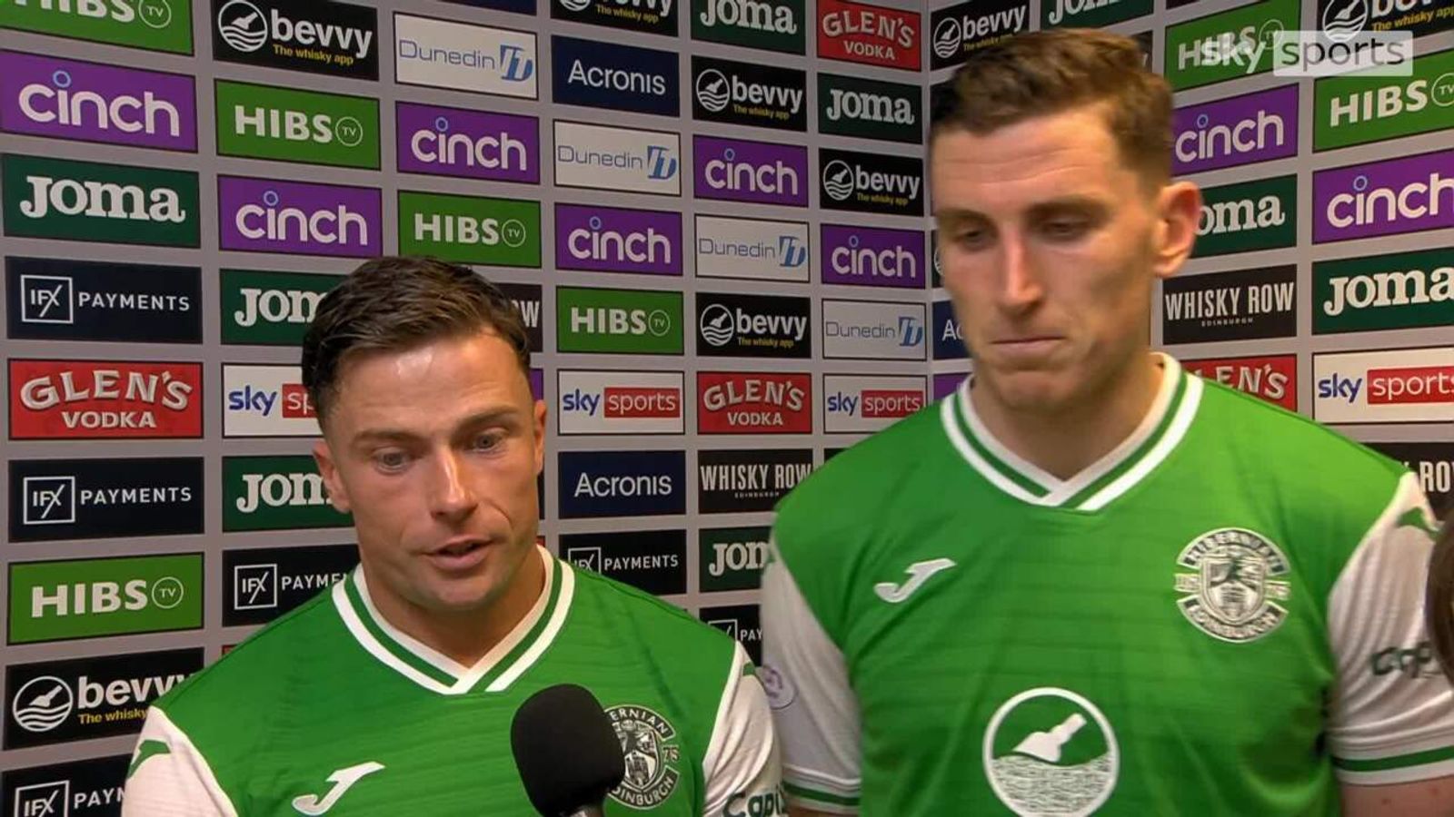 Paul Hanlon and Lewis Stevenson reflect on playing last Hibernian game ...