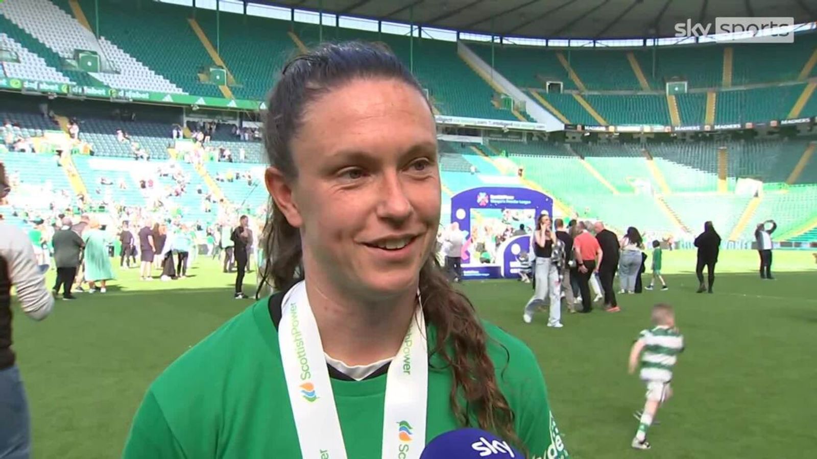 Celtic Women: Amy Gallacher and Kelly Clark react to winning SWPL Title ...