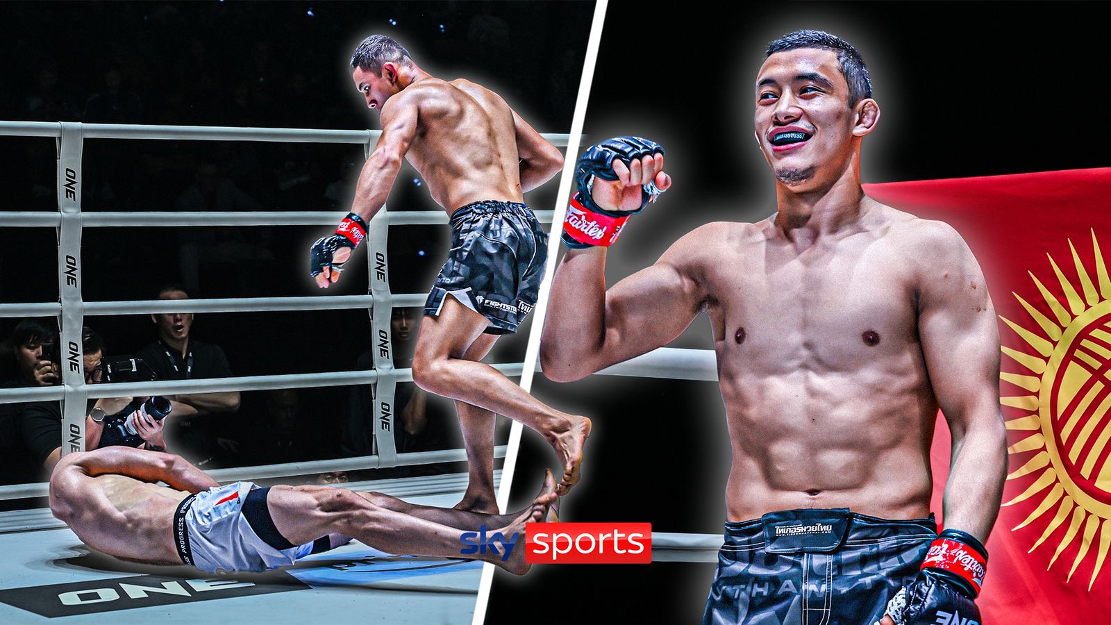 ONE Championship: Akbar Abdullaev's stunning KO against Halil Amir | WWE News | Sky Sports