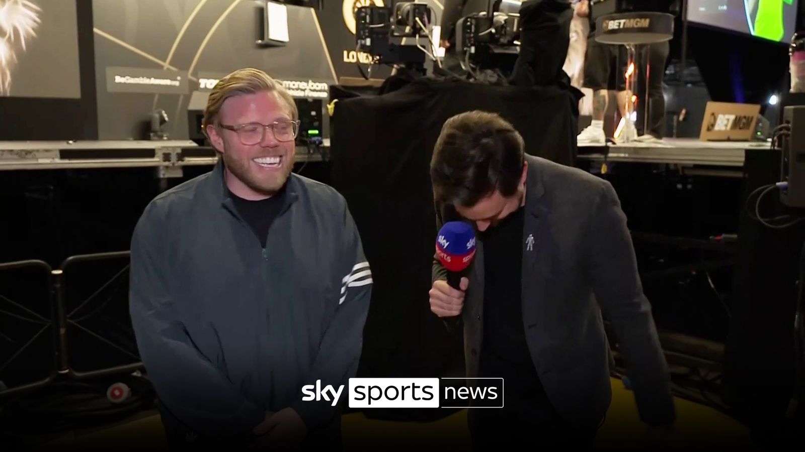 Are we still live on the telly!? | Rob Beckett banters Sky Sports ...