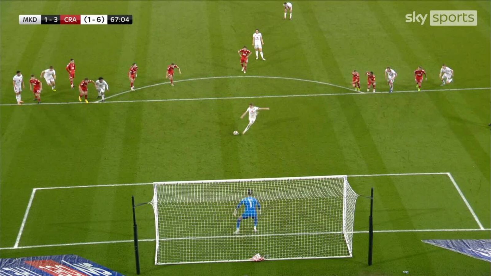 Max Dean sees spot kick saved by Corey Addai! | Football News | Sky Sports