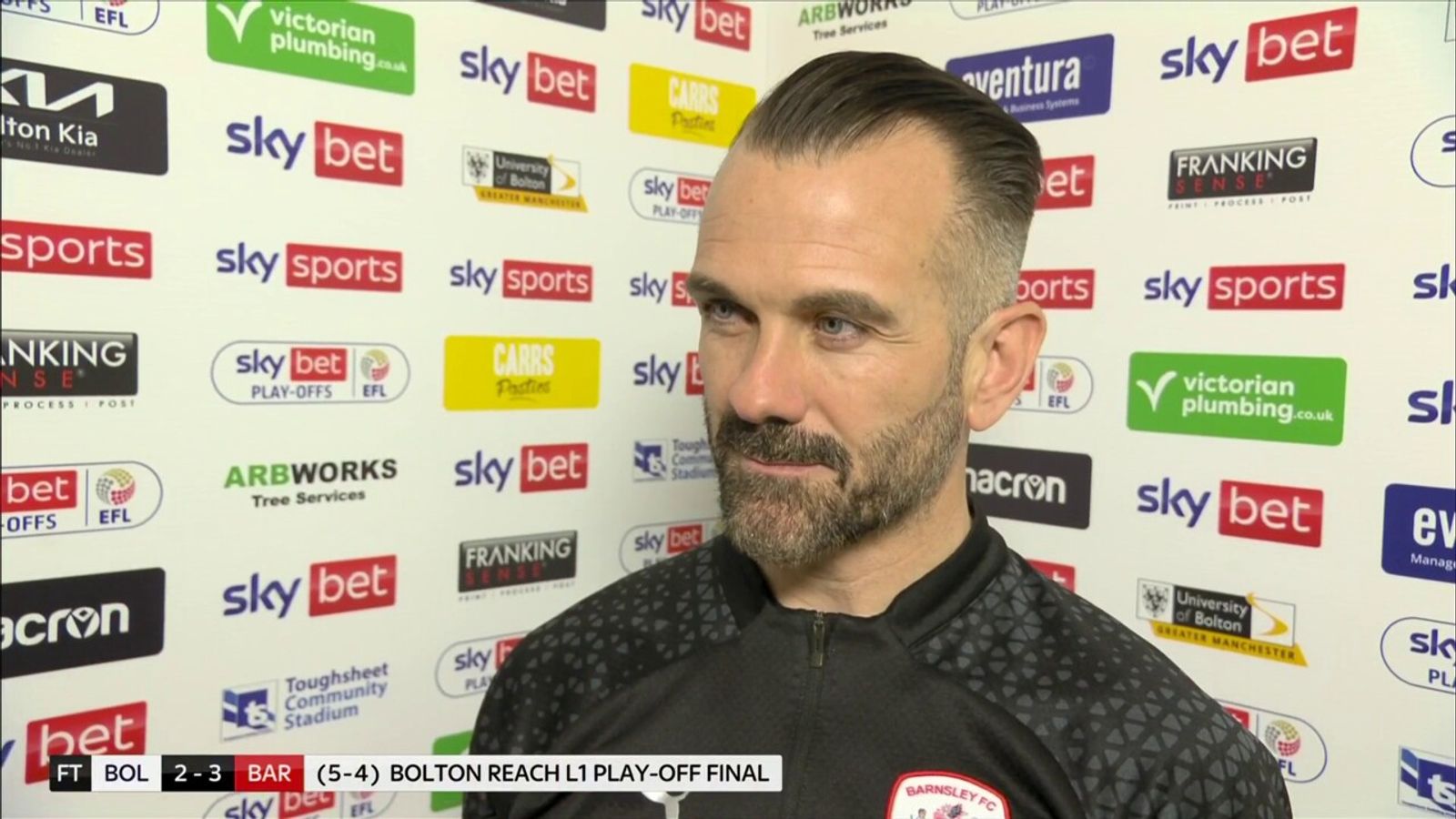 Martin Devaney: The players showed how much they care | Football News | Sky Sports