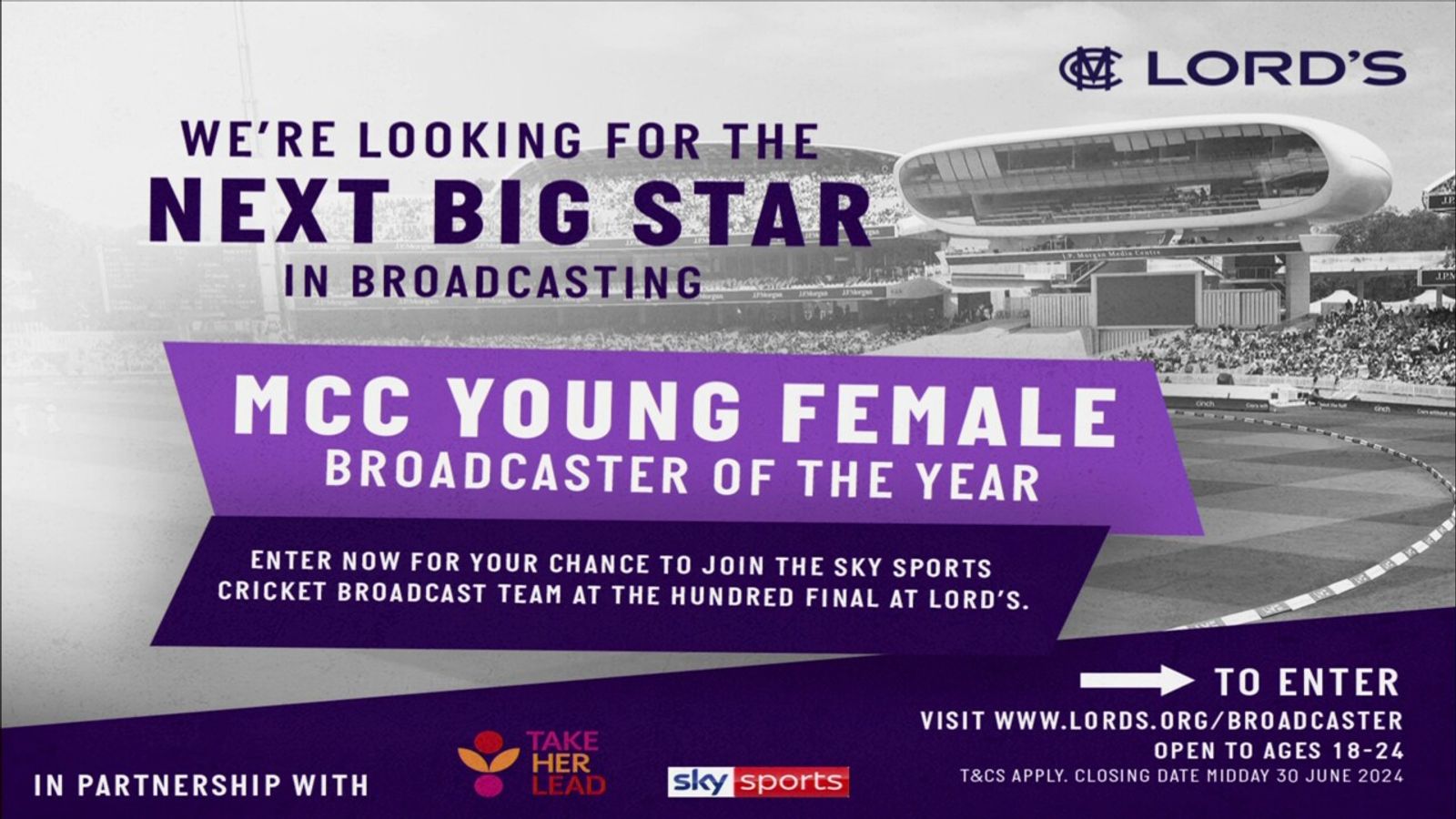MCC Young Female Broadcaster of the Year | Cricket News | Sky Sports