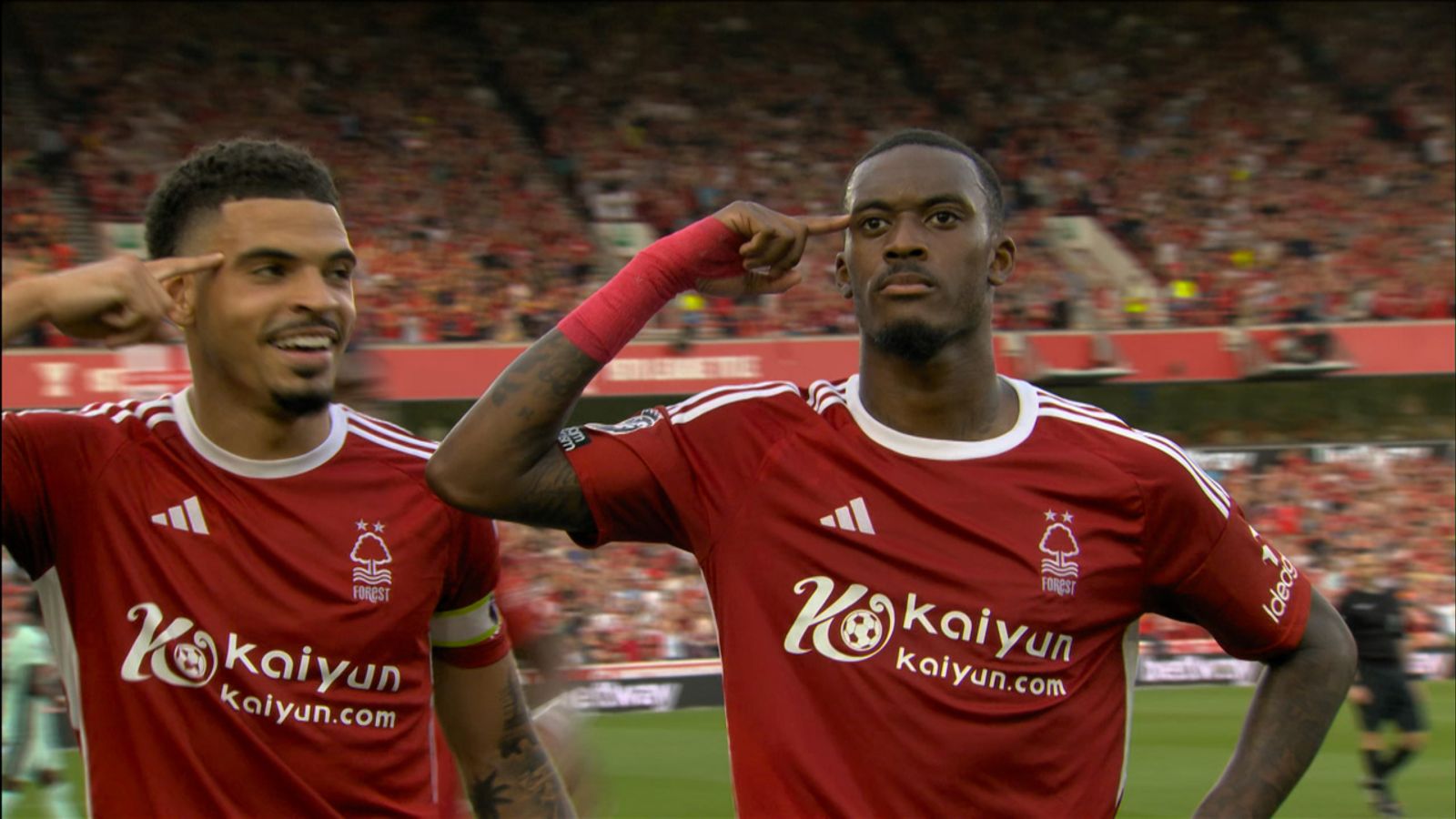 Callum Hudson-Odoi curls Forest in front against his former club ...