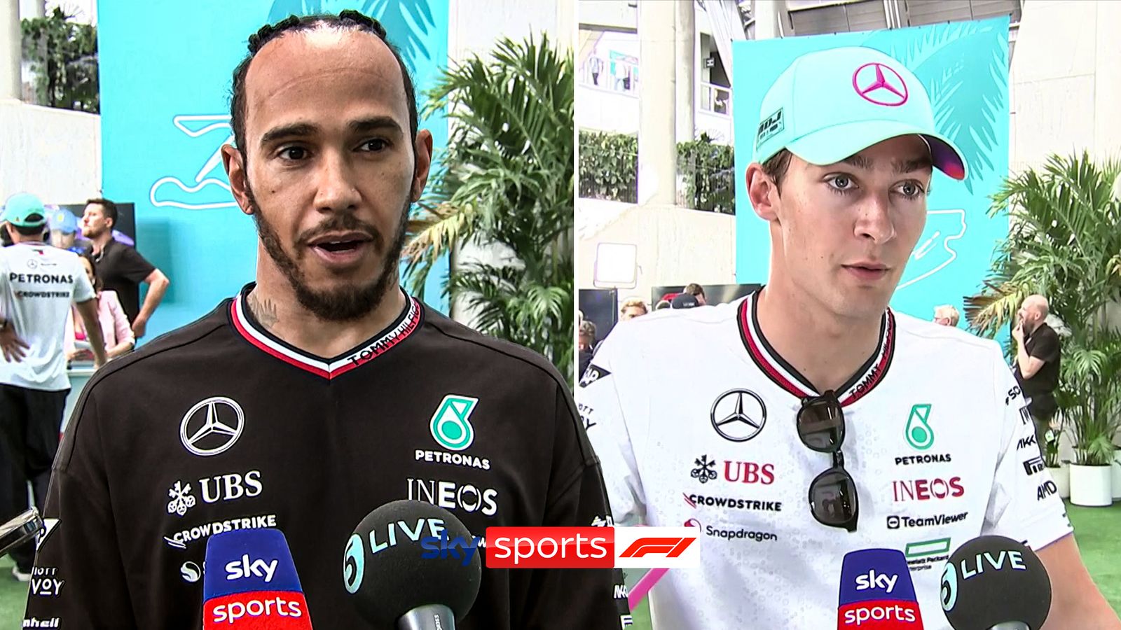 F1: George Russell and Lewis Hamilton reveal reasons for Mercedes' lack ...