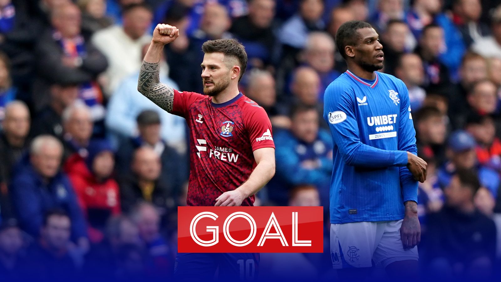 Rangers 4-1 Kilmarnock: Hosts overcome first-half chaos to claim win ...