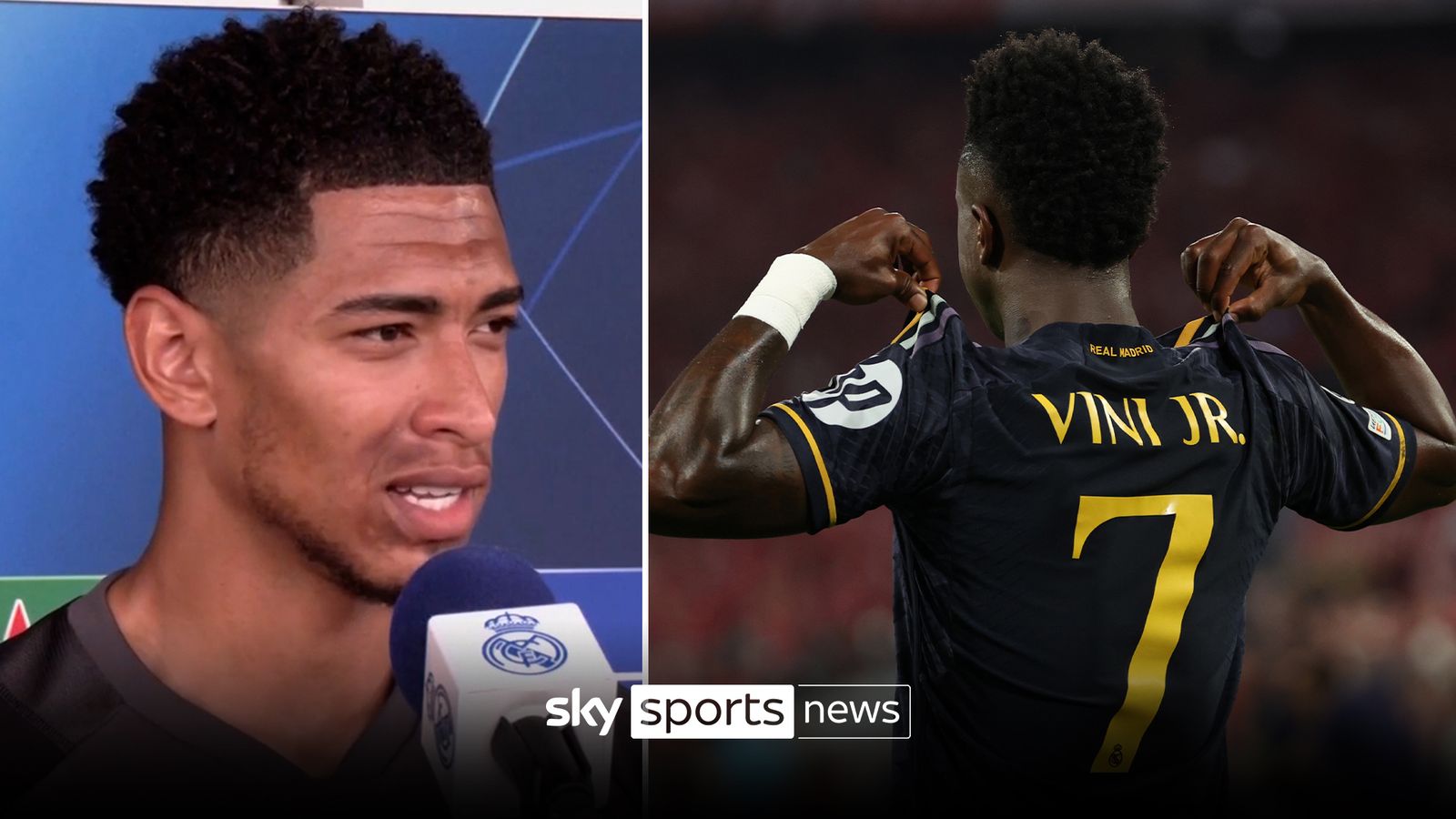 Jude Bellingham rates Real Madrid teammate Vinicius Jr as best player ...