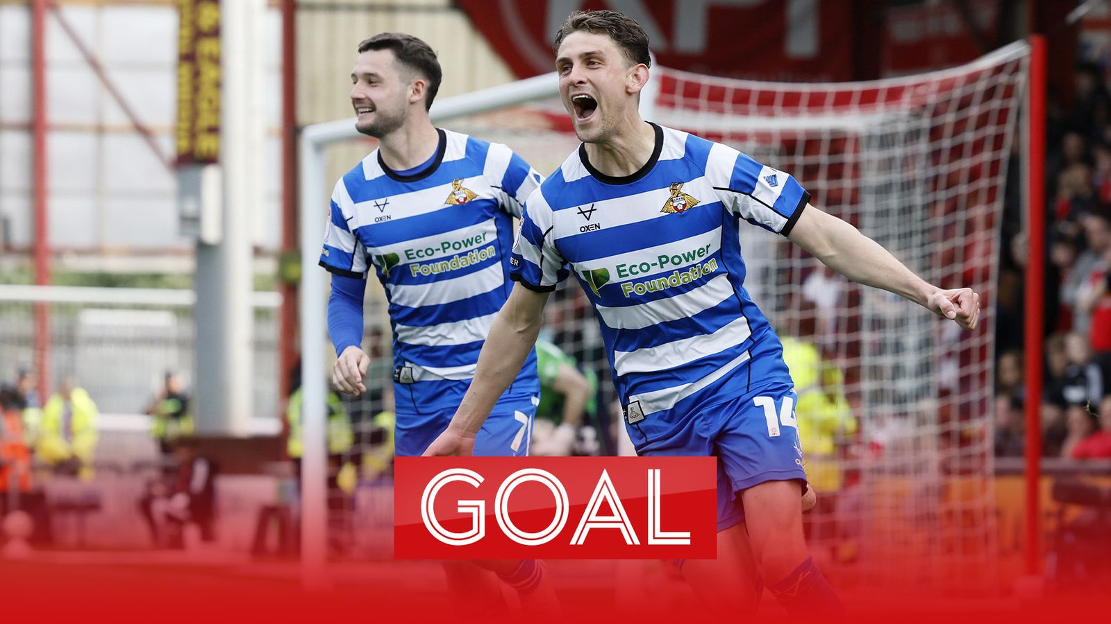 Harrison Biggins doubles Doncaster's lead after Crewe error | Football ...